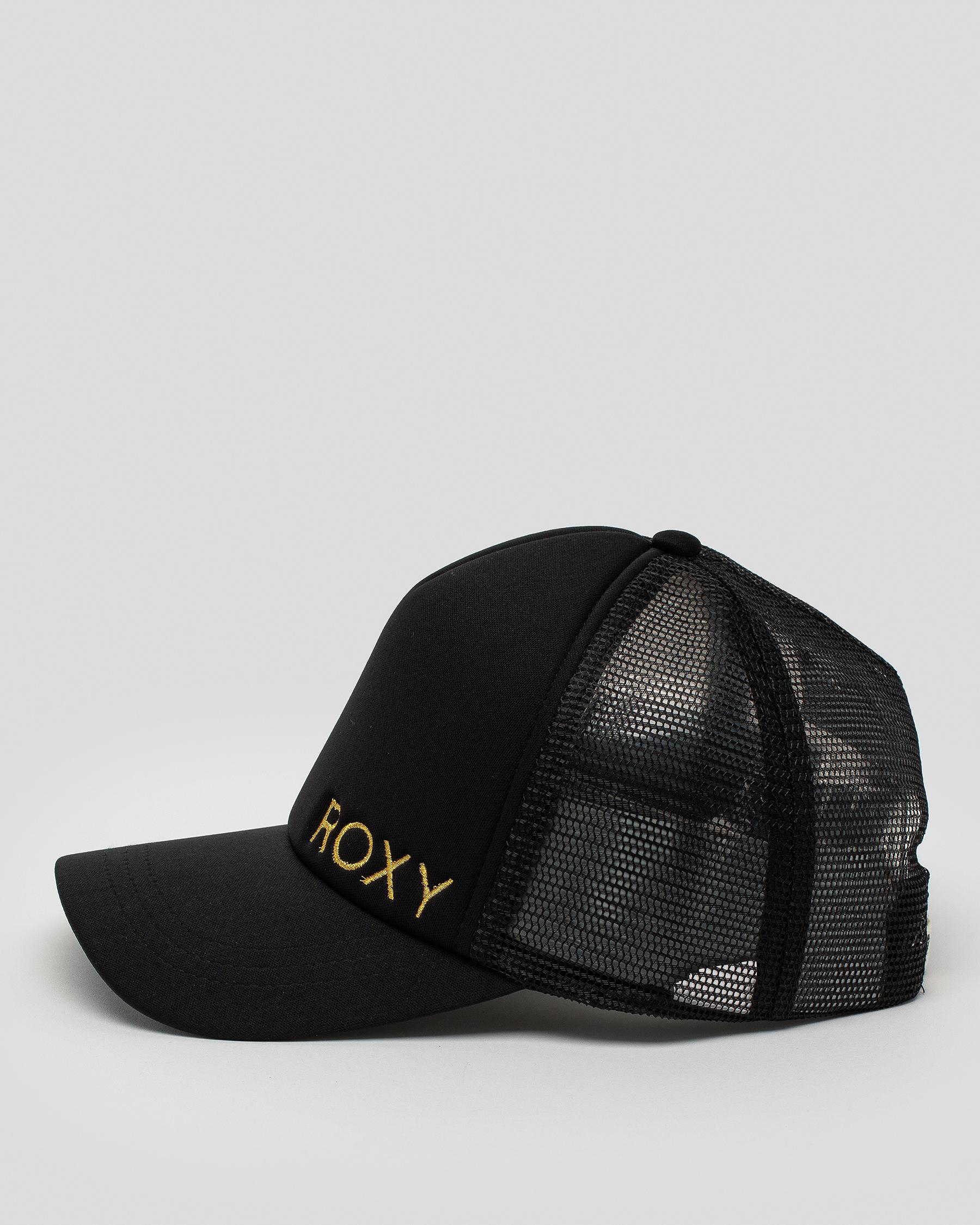 Shop Roxy Finishline 2 Logo Cap In Anthracite - Fast Shipping & Easy ...