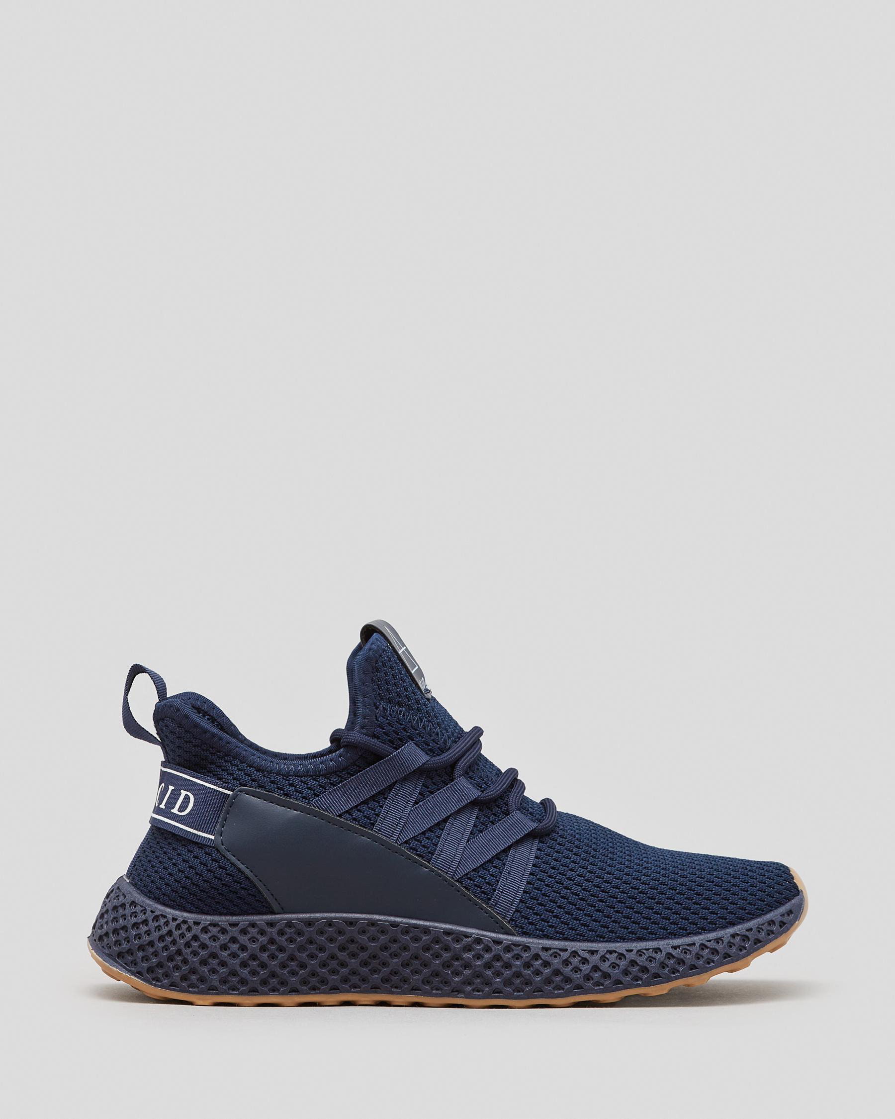 Shop Lucid Bolton Shoes In Navy/gum - Fast Shipping & Easy Returns ...