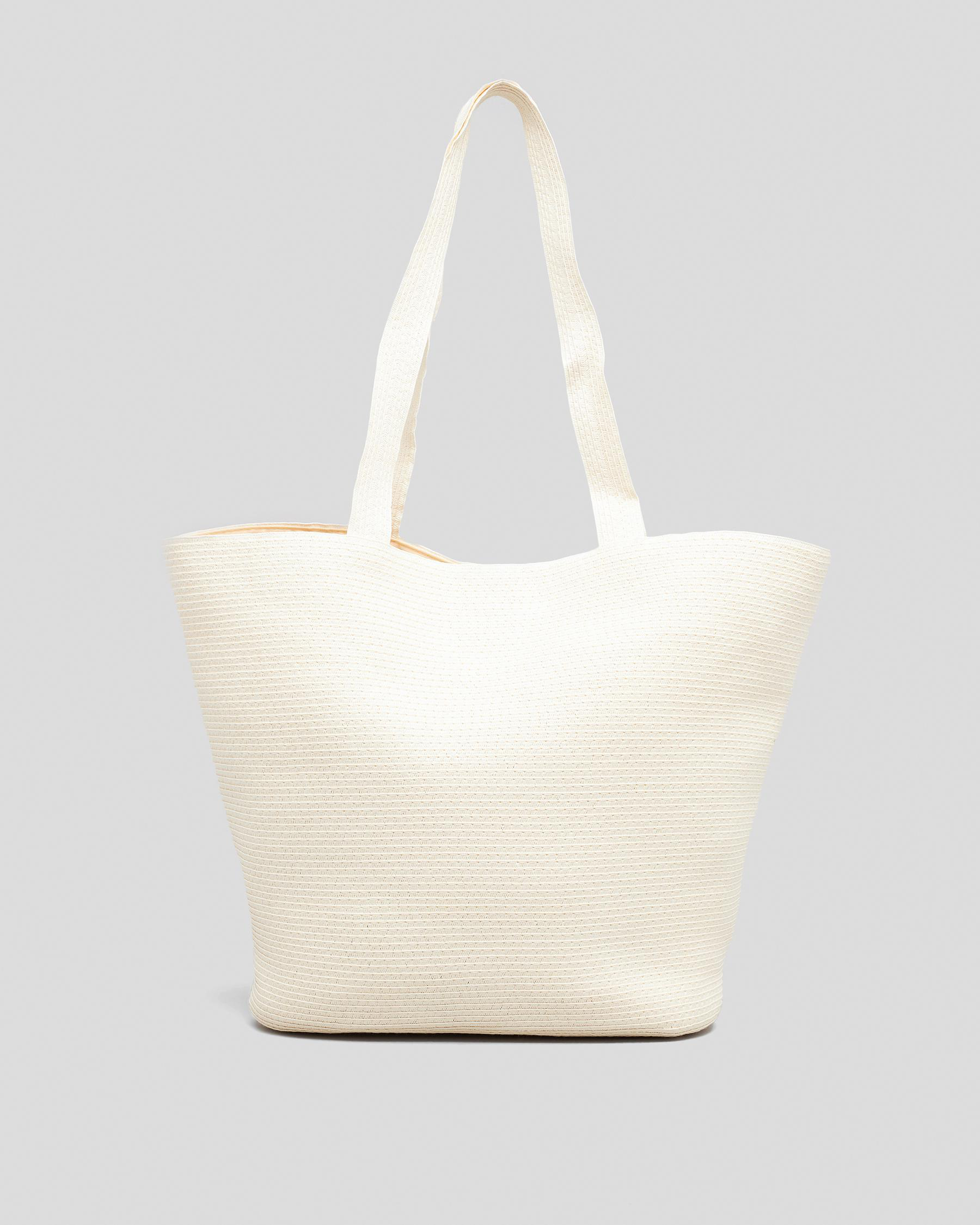 Shop Rusty Gisele Straw Bag In Off White - Fast Shipping & Easy Returns ...