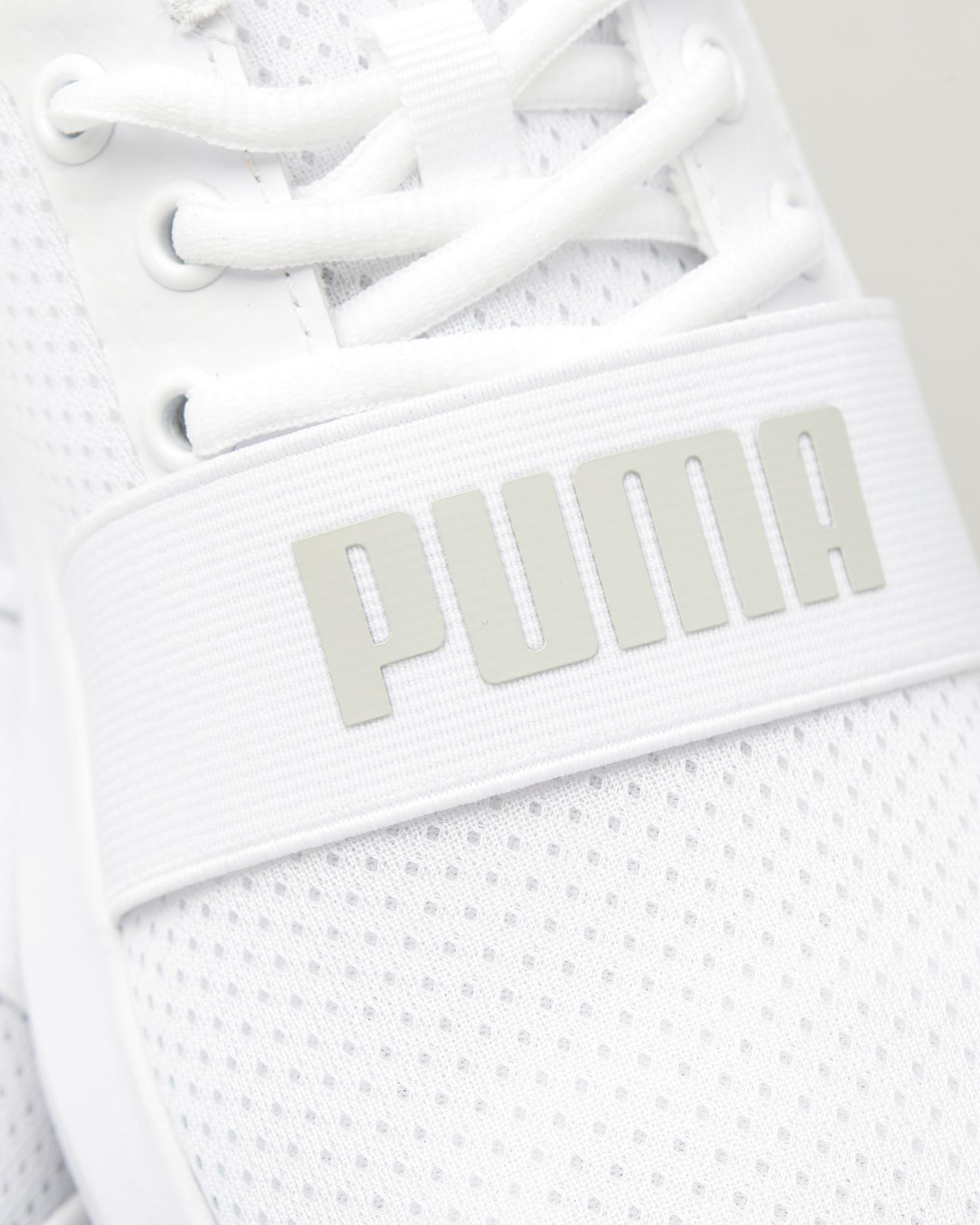 Shop Puma Wired Run Shoes In Puma White-gray Violet - Fast Shipping ...