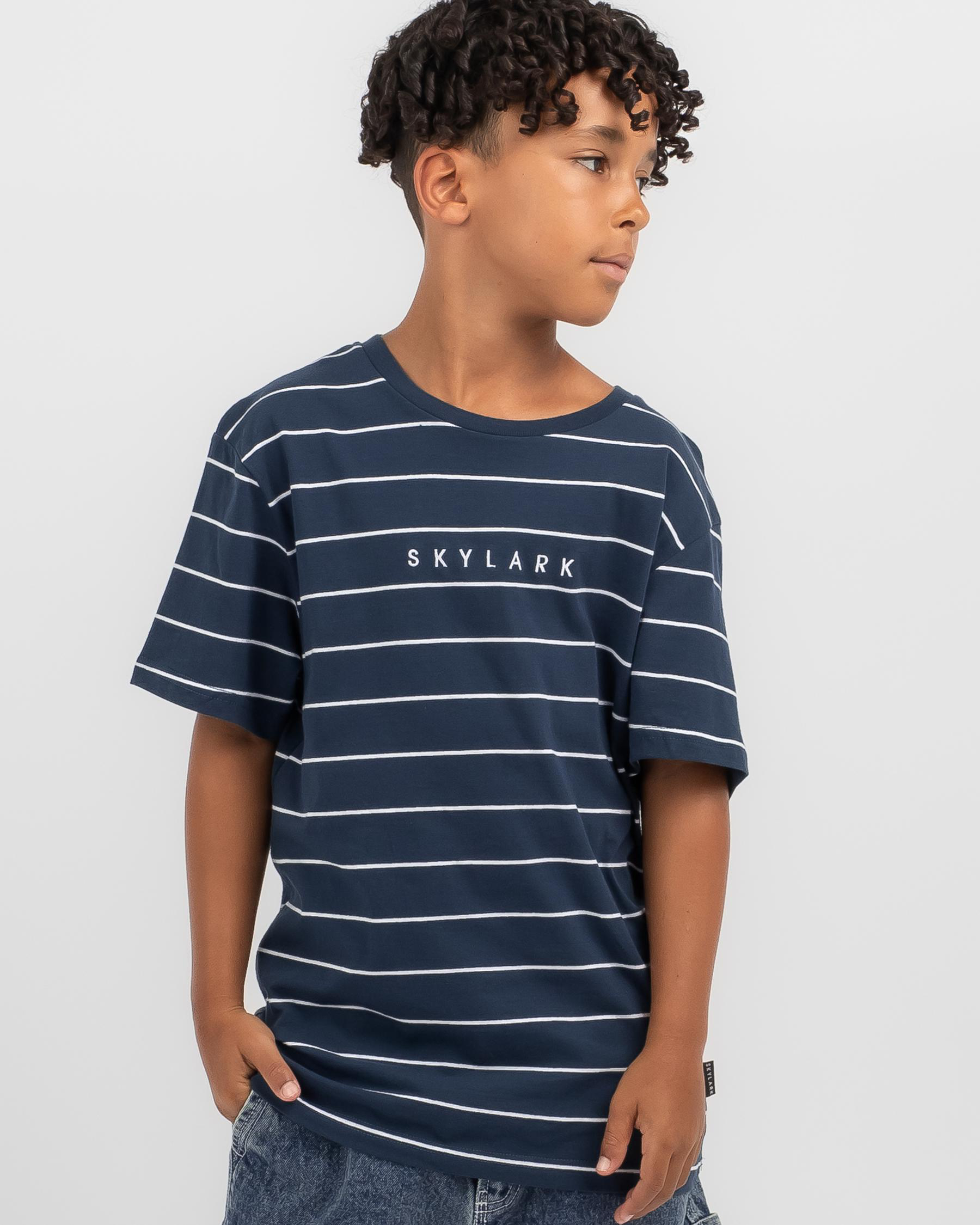 Shop Skylark Boys' Extinct T-Shirt In Slate Blue - Fast Shipping & Easy ...