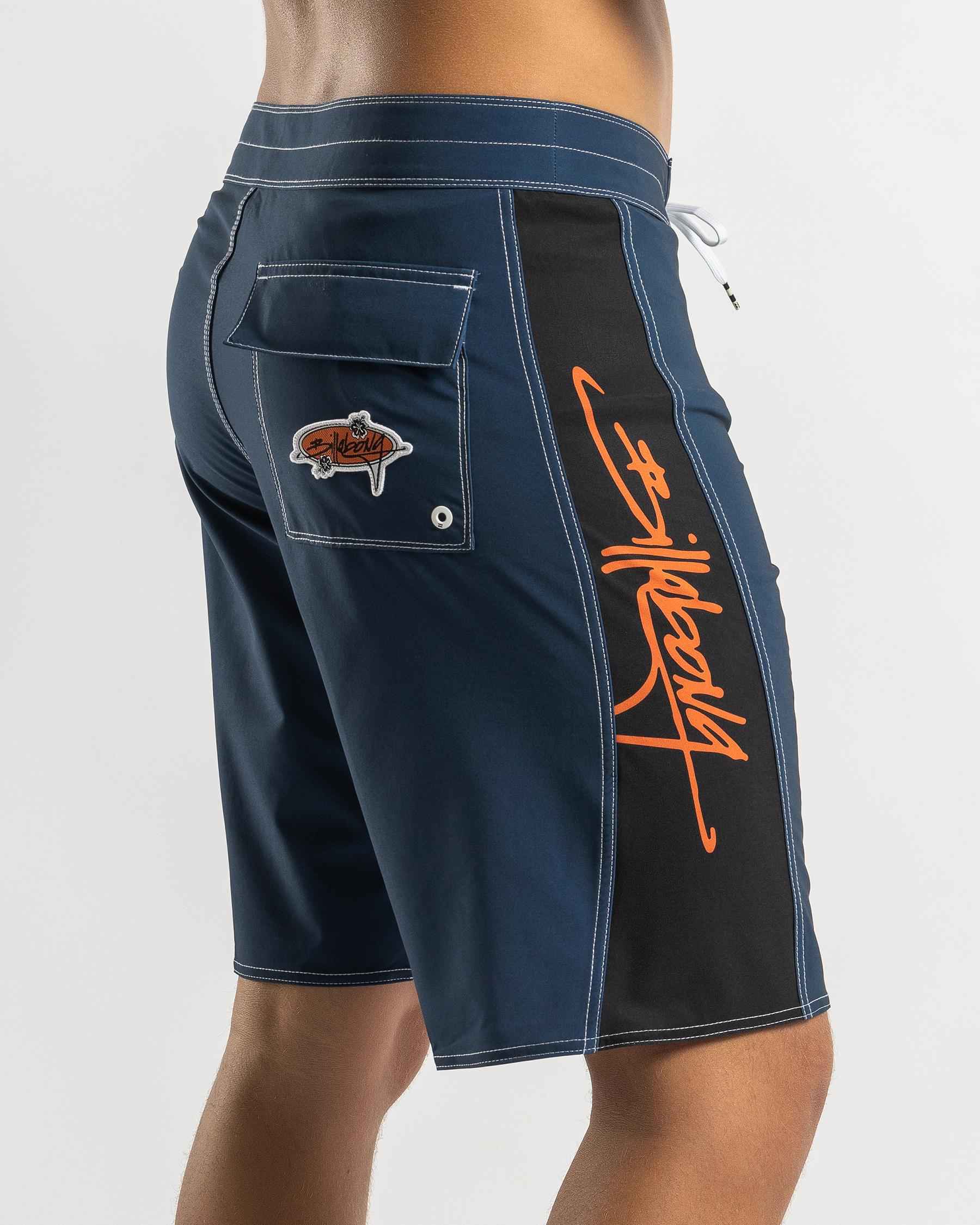 Shop Billabong Rogue Pro Board Shorts In Dark Blue - Fast Shipping ...