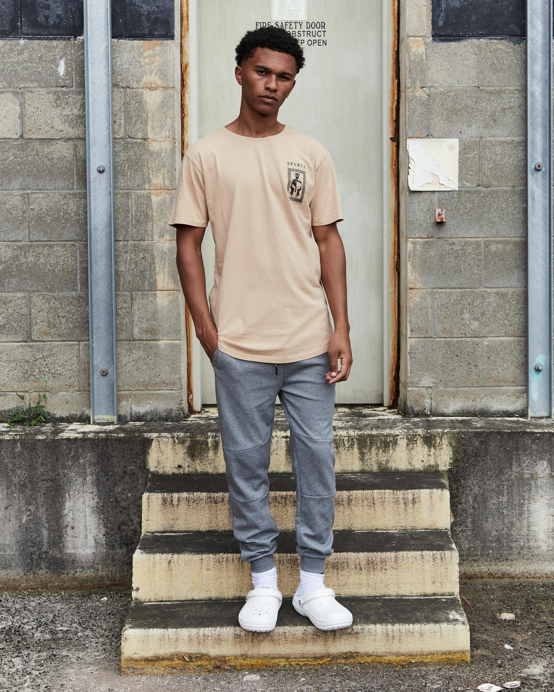 Shop Sparta Defensive Track Pants In Lt Grey - Fast Shipping & Easy Returns - City Beach Australia