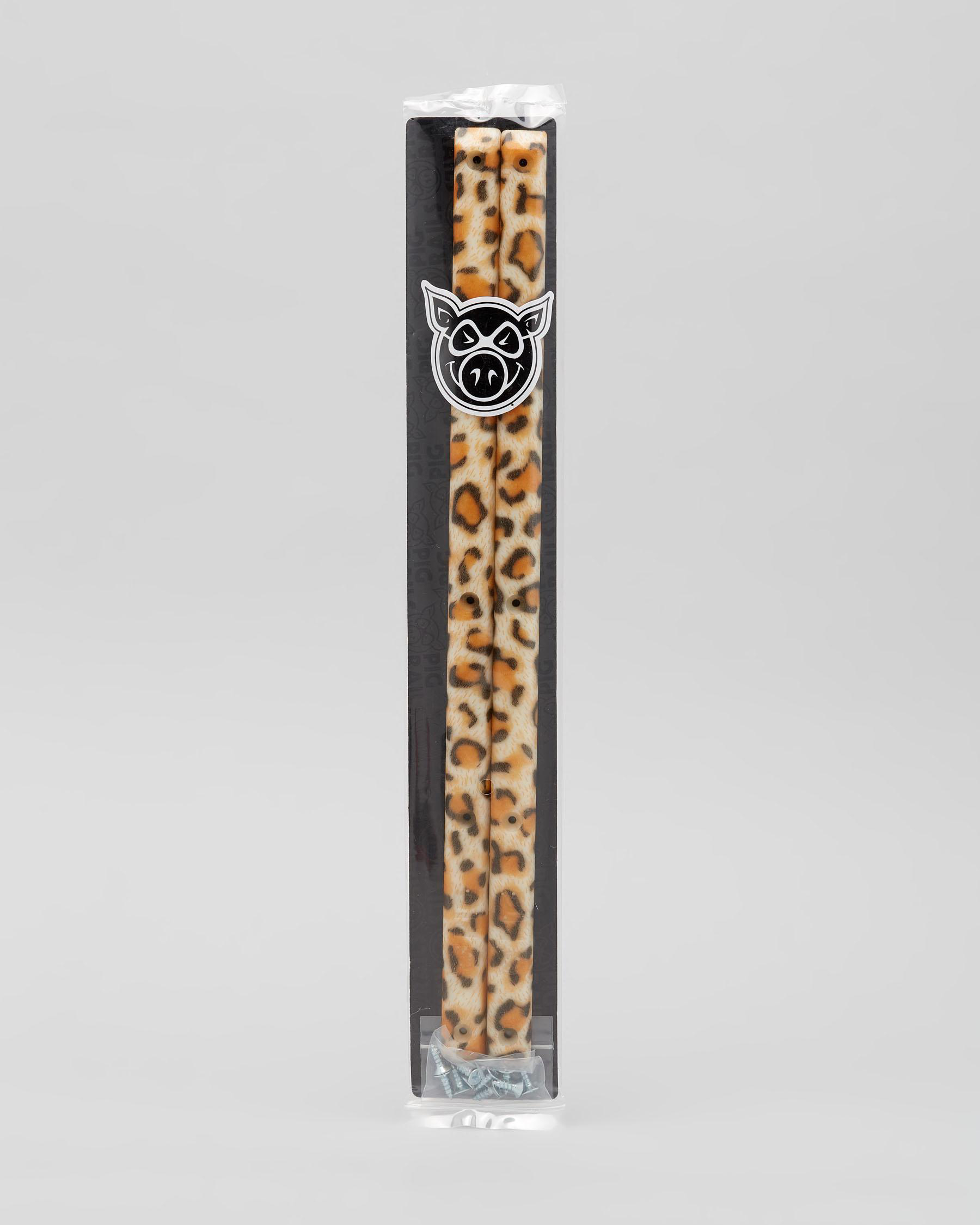 Shop Pig Leopard Skateboard Rails In Leopard - Fast Shipping & Easy ...