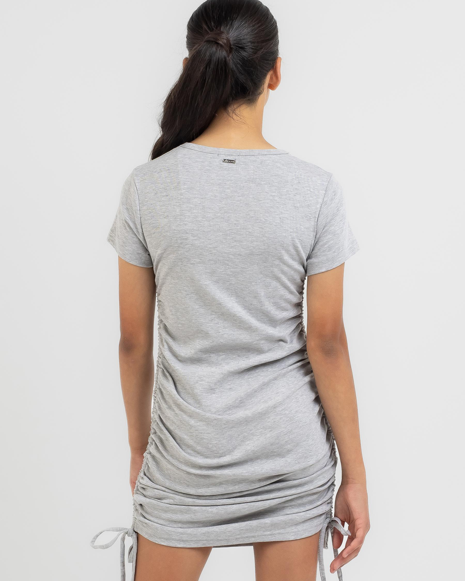 Ava And Ever Girls' Reece Dress In Grey Marle - Fast Shipping & Easy ...