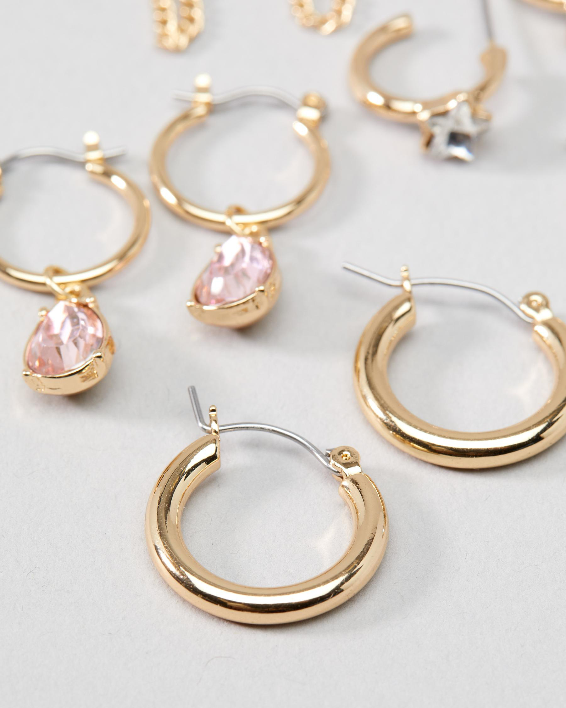 Karyn In LA Carter Earring Pack In Gold | City Beach Australia