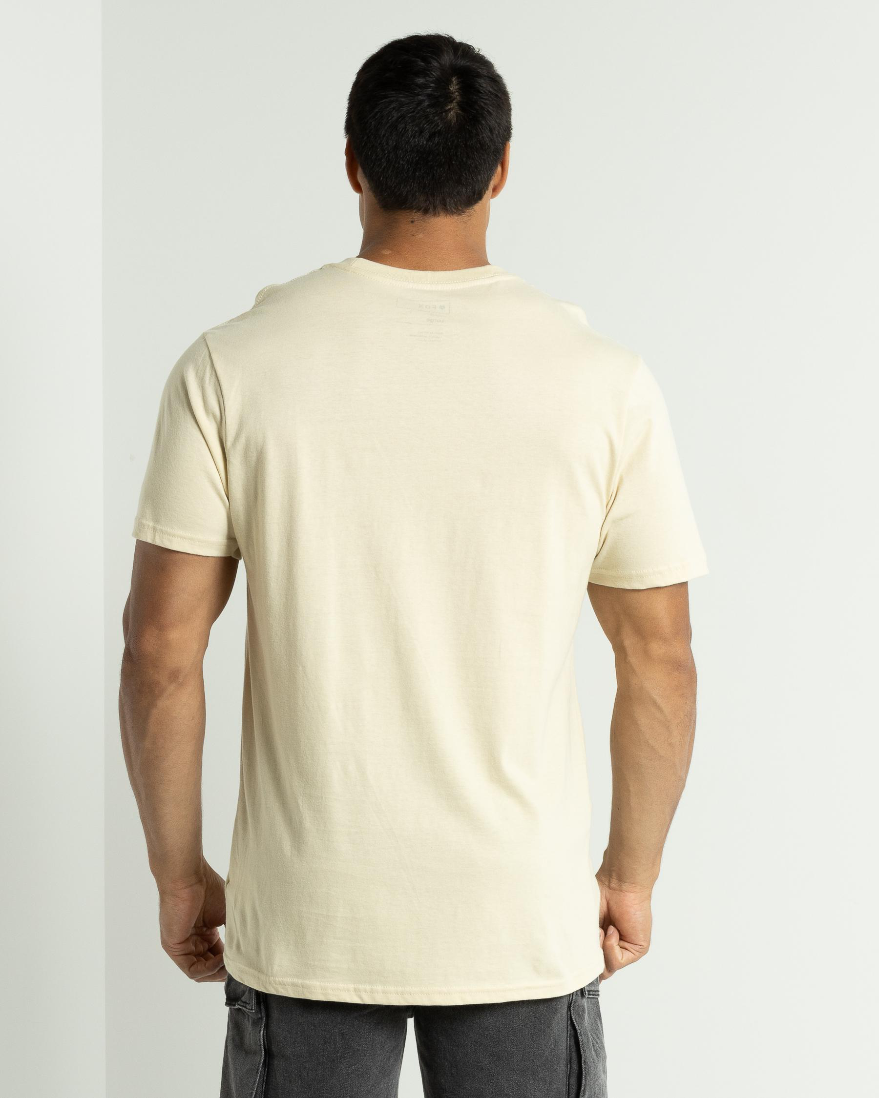 Shop Fox Absolute Premium T-Shirt In Cream - Fast Shipping & Easy ...