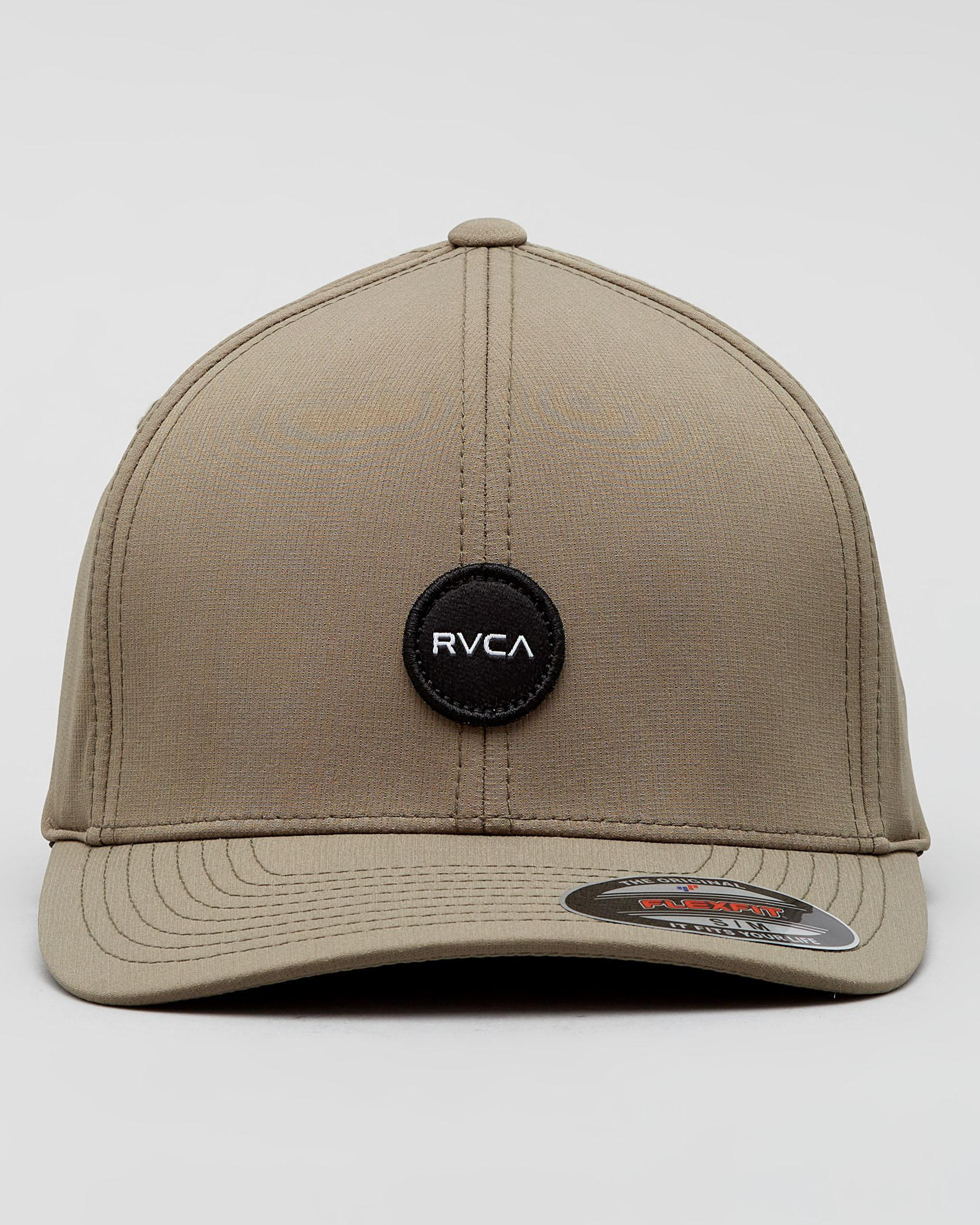 Shop RVCA Shane Flexfit Cap In Olive - Fast Shipping & Easy Returns ...