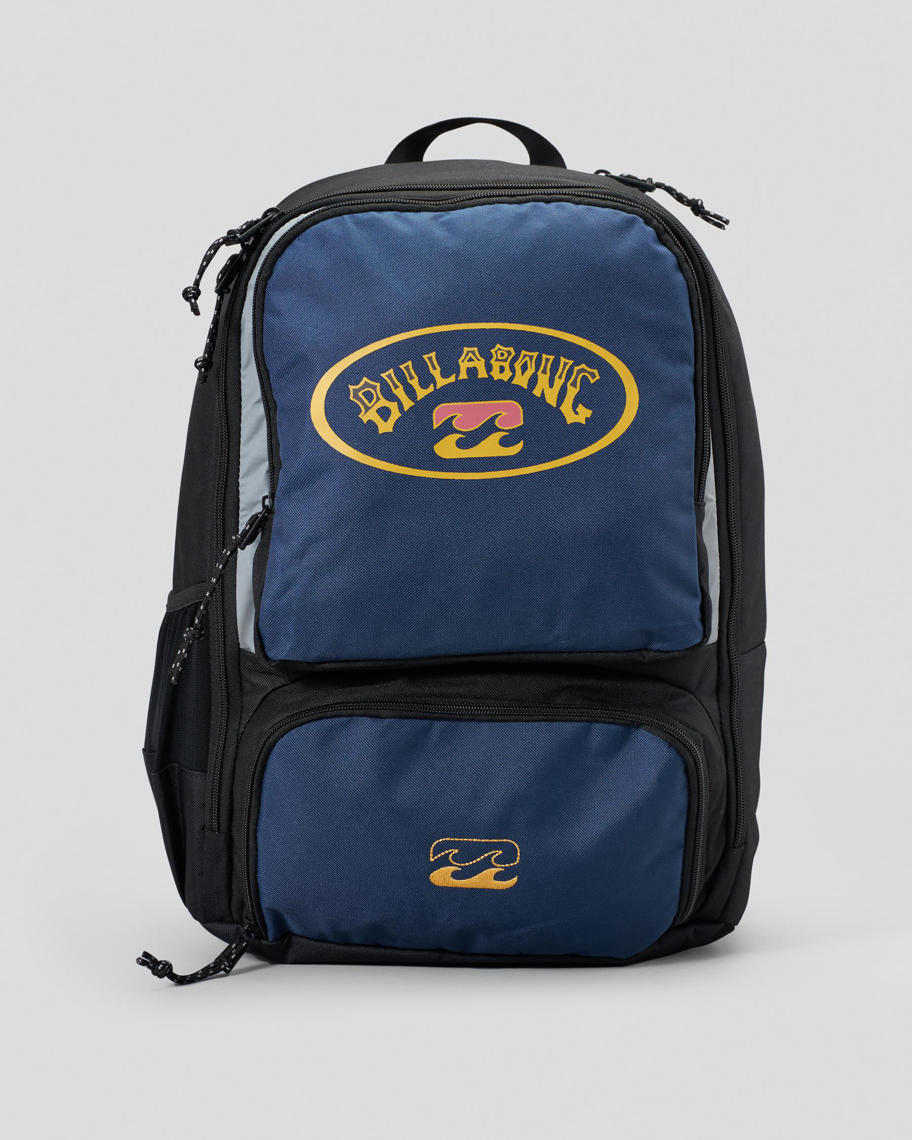 Shop Billabong Juggernaught Backpack In Dark Blue - Fast Shipping ...