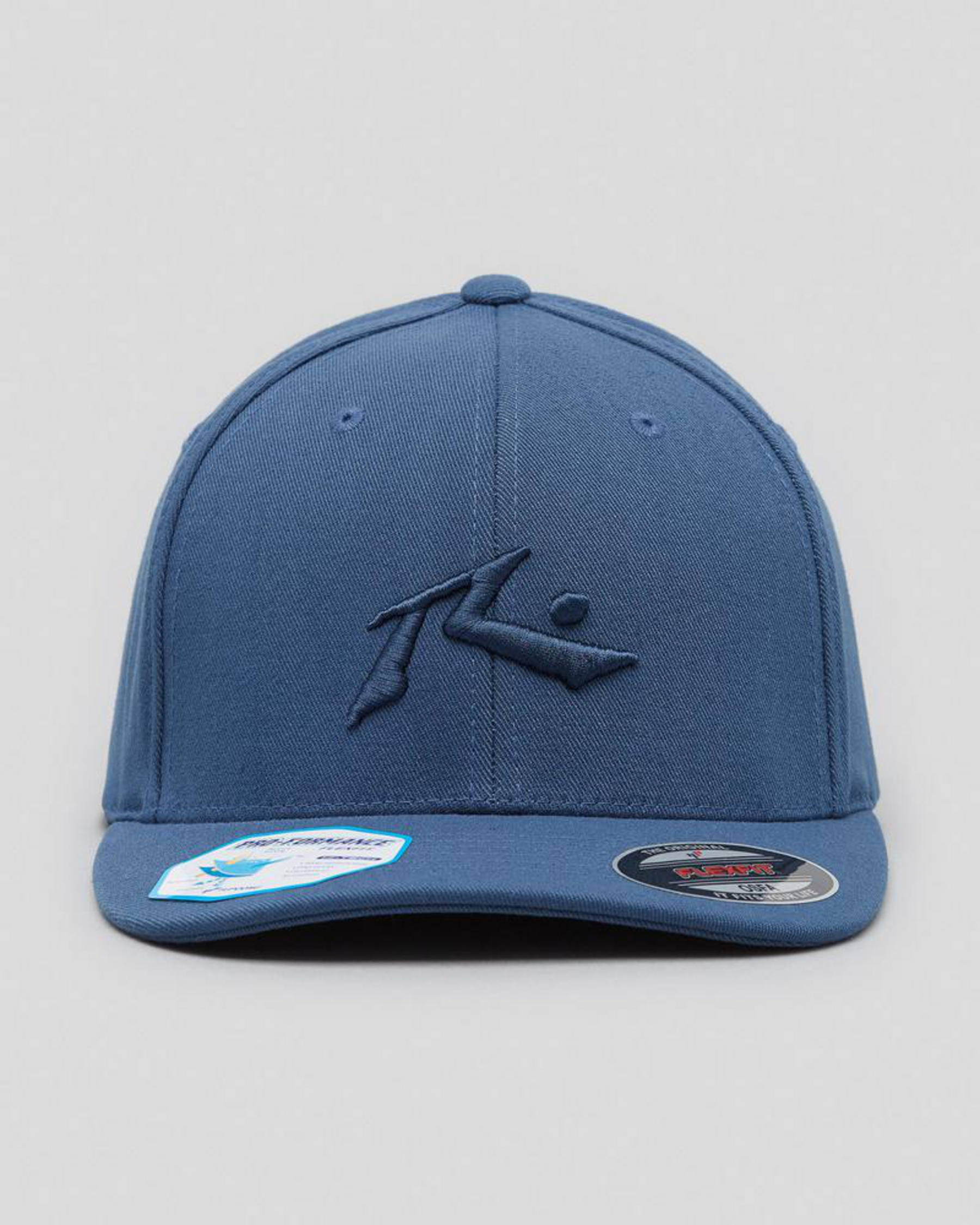 Shop Rusty Chronic 4 Flexfit Cap In China Blue - Fast Shipping & Easy ...