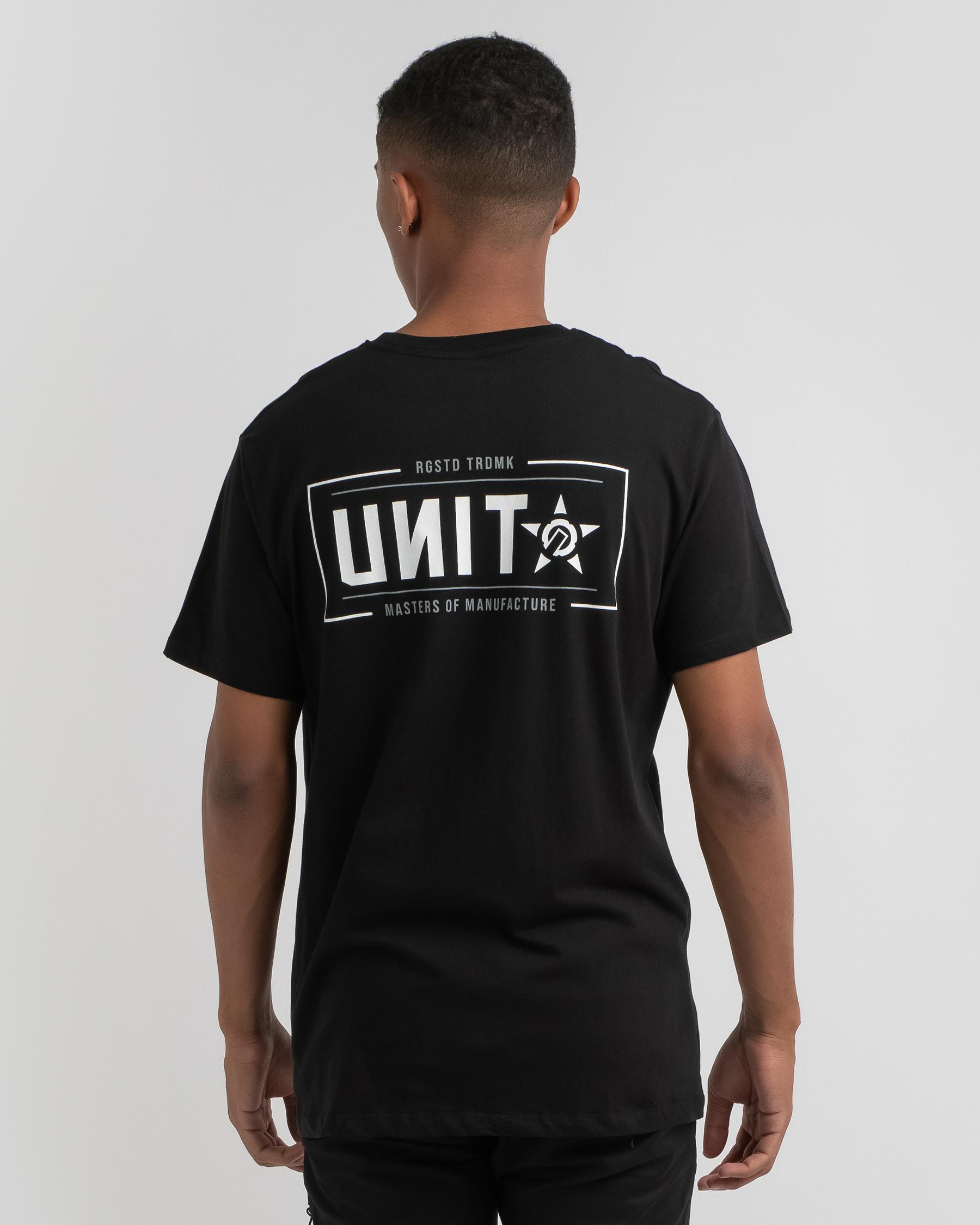 Shop Unit Deal T-Shirt In Black - Fast Shipping & Easy Returns - City ...