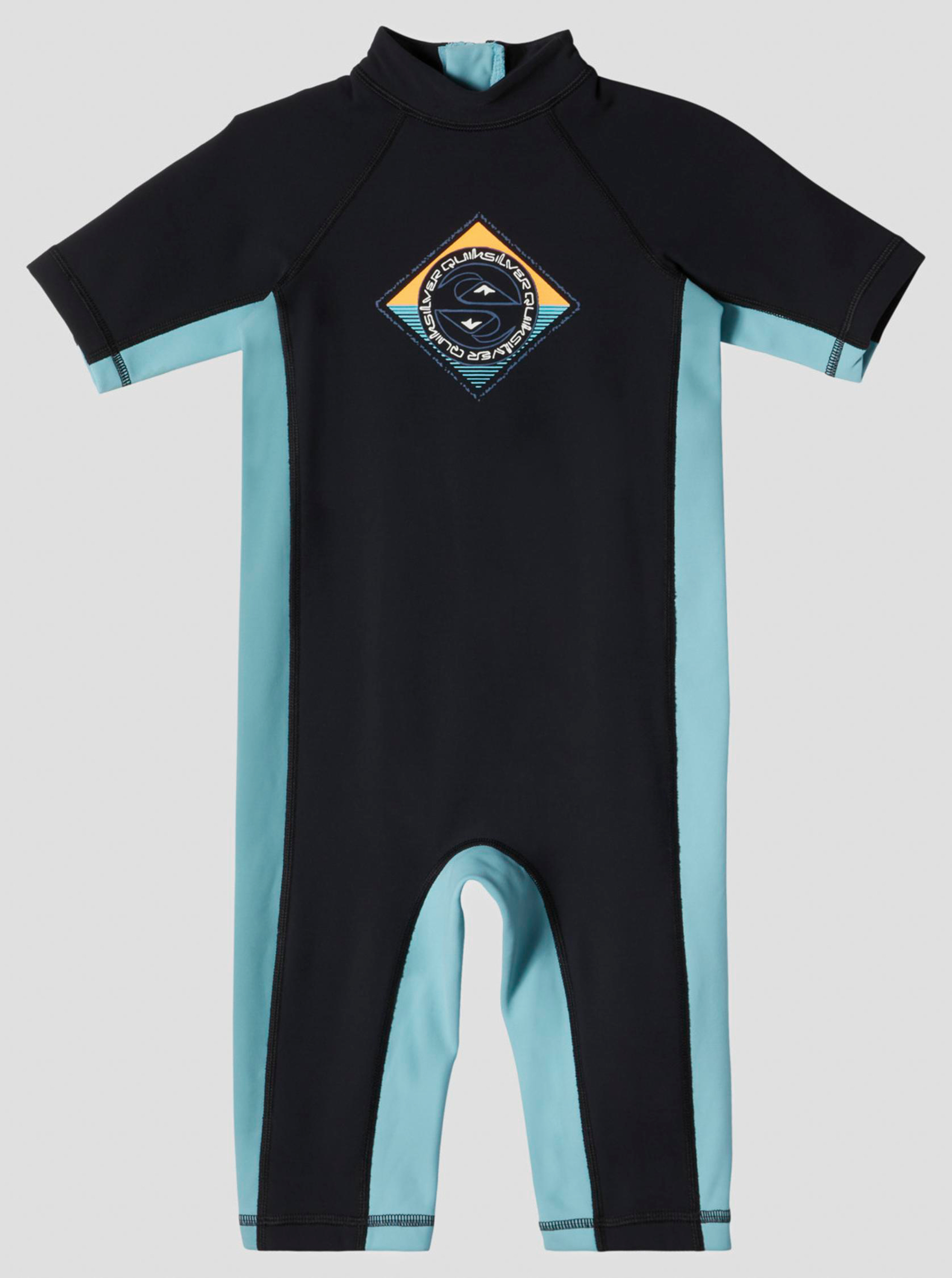 Shop Quiksilver Toddlers' Thermo Spring Suit In Black / Reef Waters ...