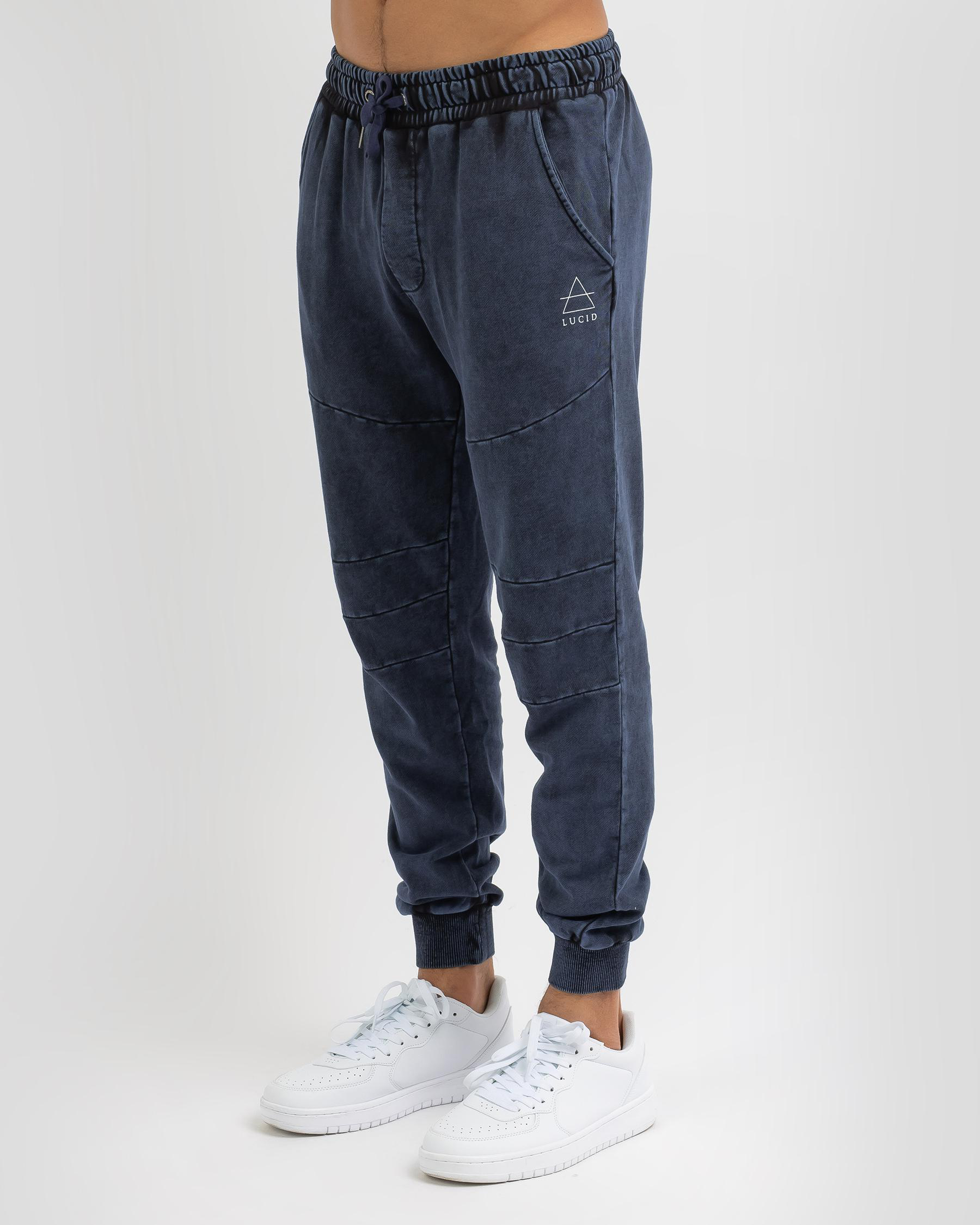 Shop Lucid Advance Track Pants In Navy - Fast Shipping & Easy Returns ...