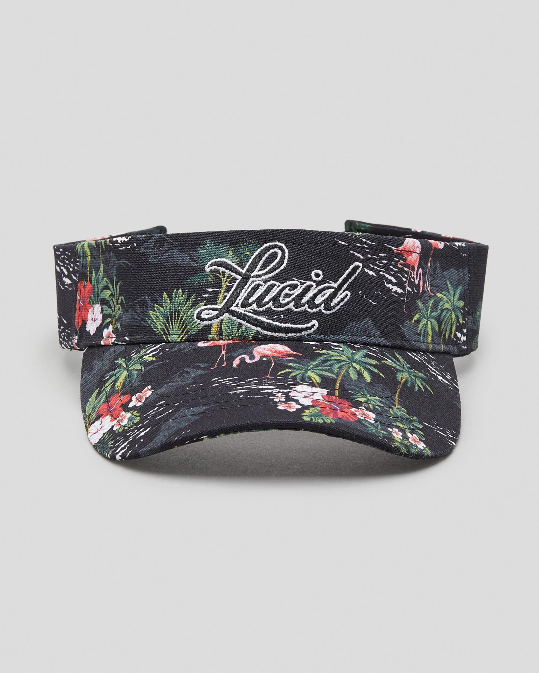 Shop Lucid Arcadia Visor In Floral - Fast Shipping & Easy Returns ...