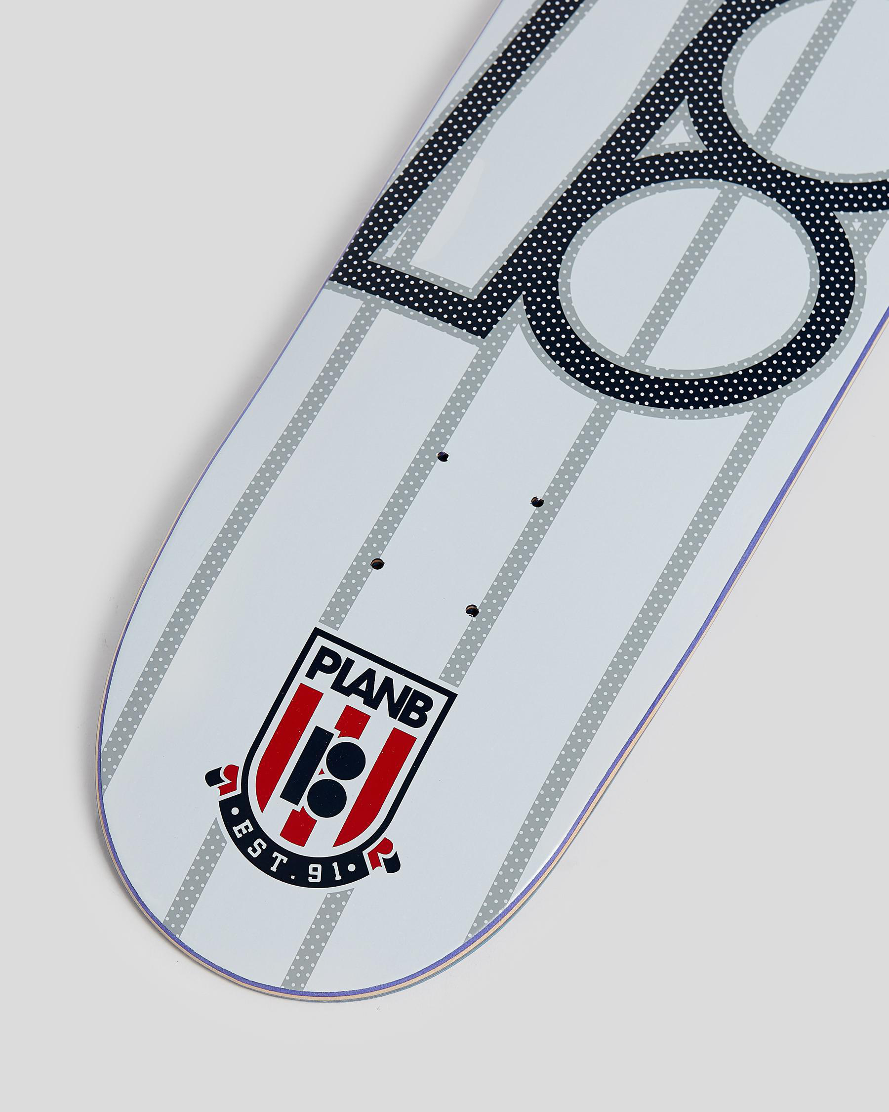 Shop Plan B College Sheckler 8.125" Skateboard Deck In Assorted - Fast ...