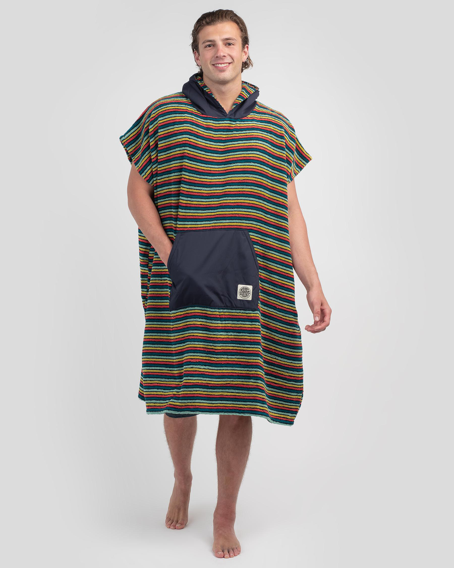 Shop Rip Curl Surf Sock Hooded Towel In Multico - Fast Shipping & Easy ...