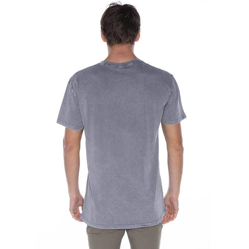 Shop AS Colour Stone Wash T-Shirt In Blue Stone - Fast Shipping & Easy ...