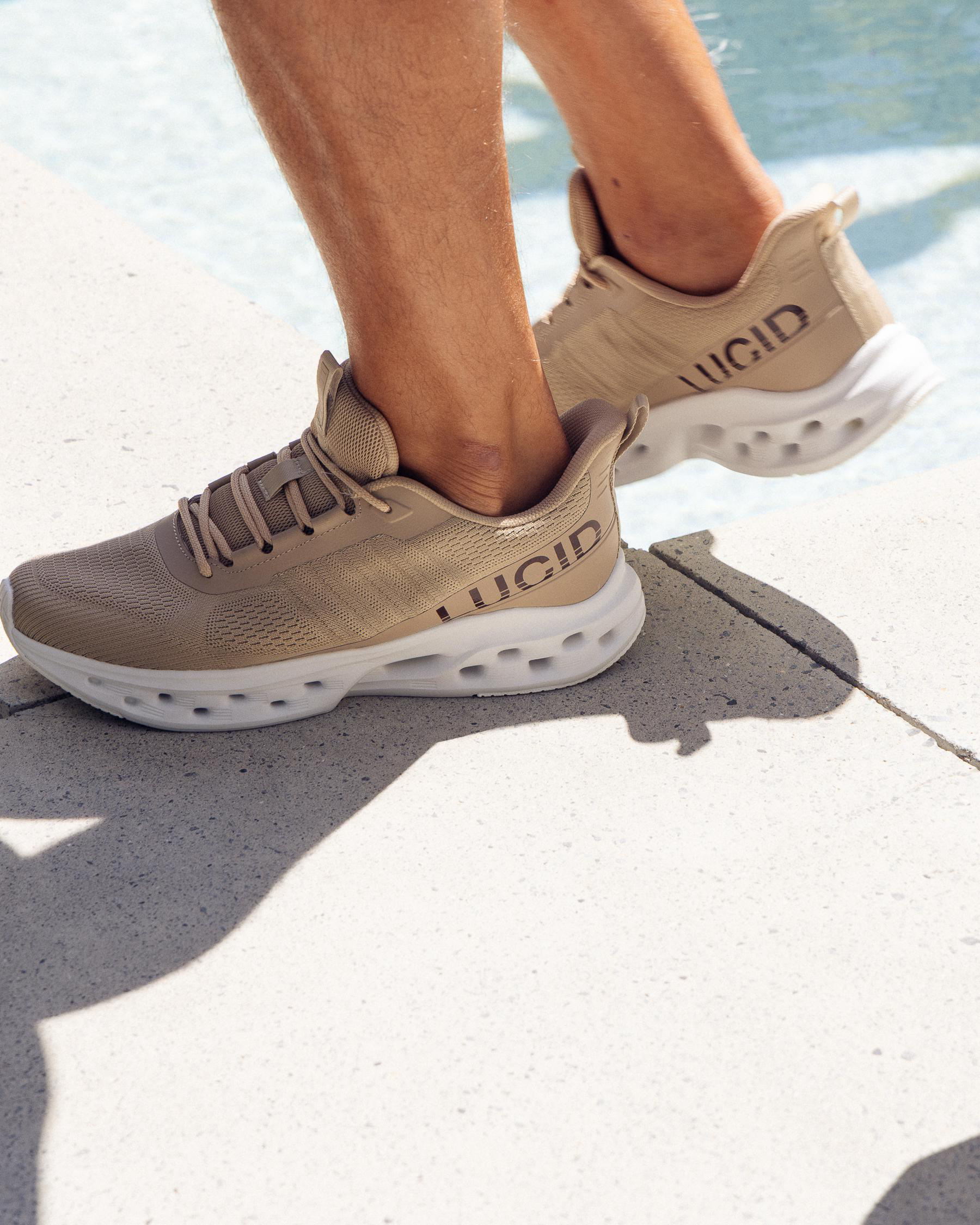 Shop Lucid Newport Shoes In Sand/ Black - Fast Shipping & Easy Returns ...