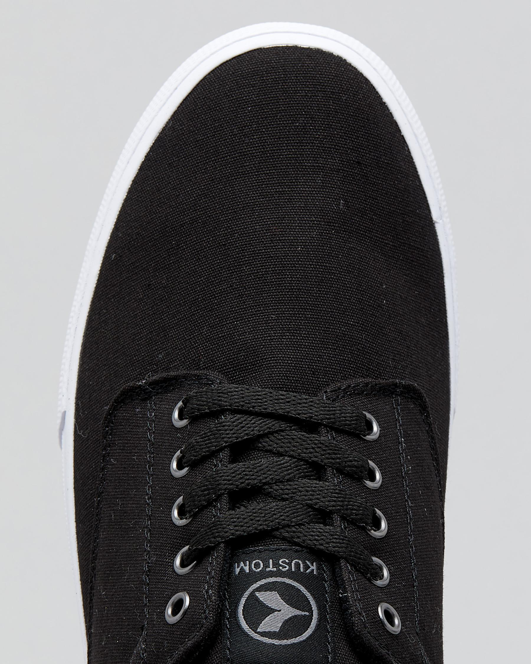 Shop Kustom Profile Shoes In Black - Fast Shipping & Easy Returns ...