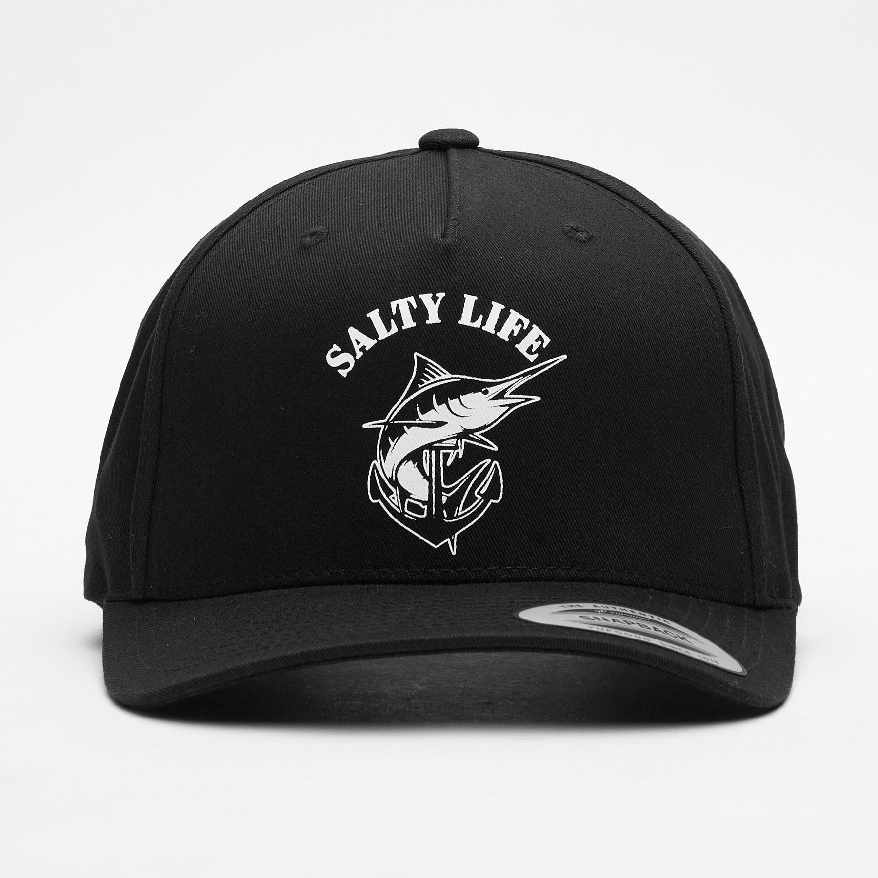 Shop Salty Life Ballast Snapback Cap In Black - Fast Shipping & Easy ...