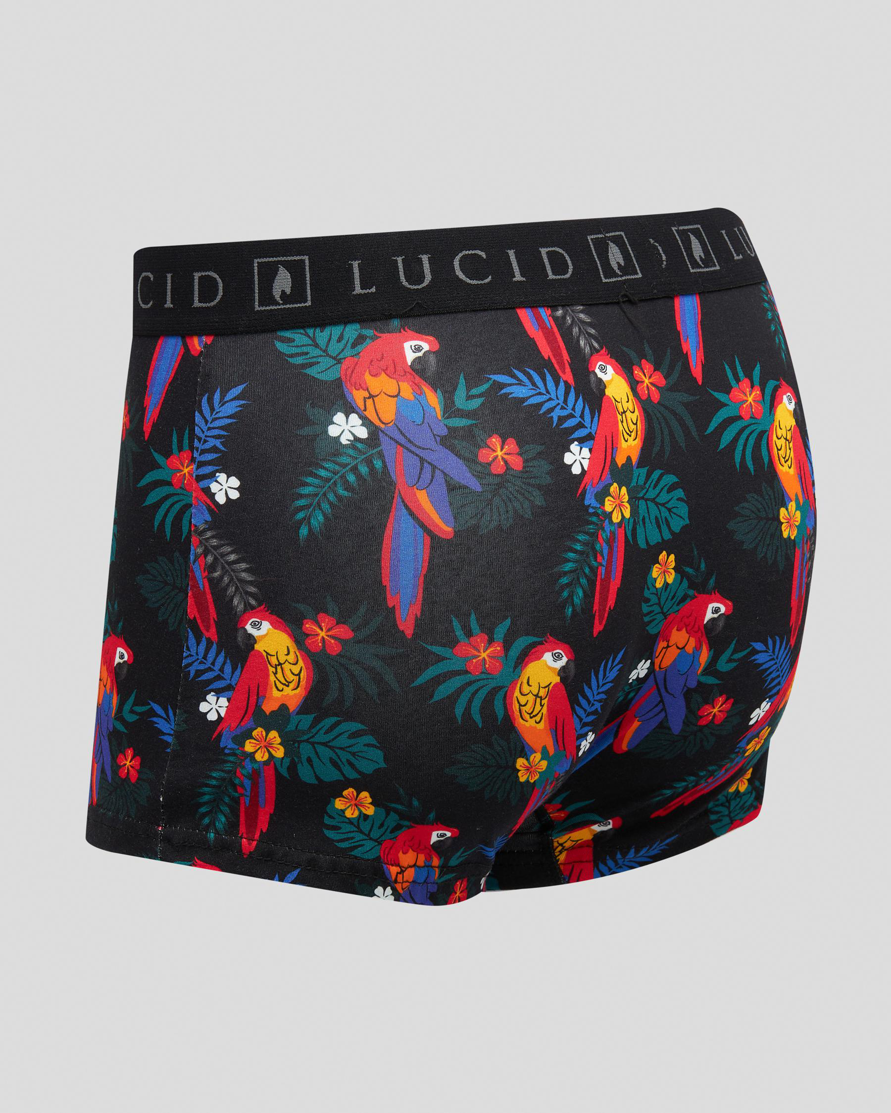 Shop Lucid Jungle Boxers In Black - Fast Shipping & Easy Returns - City ...