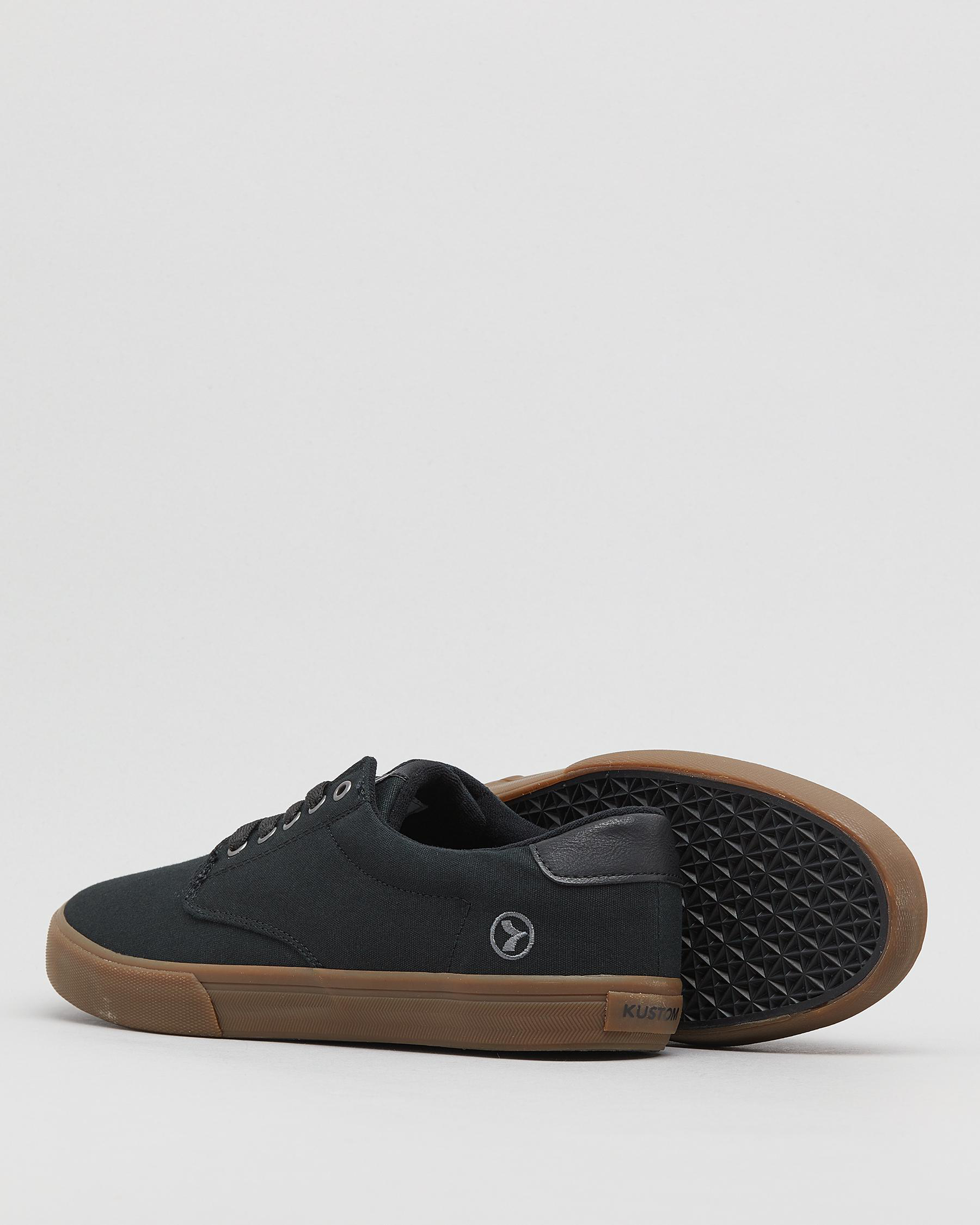 Shop Kustom Profile Shoes In Black Gum - Fast Shipping & Easy Returns ...