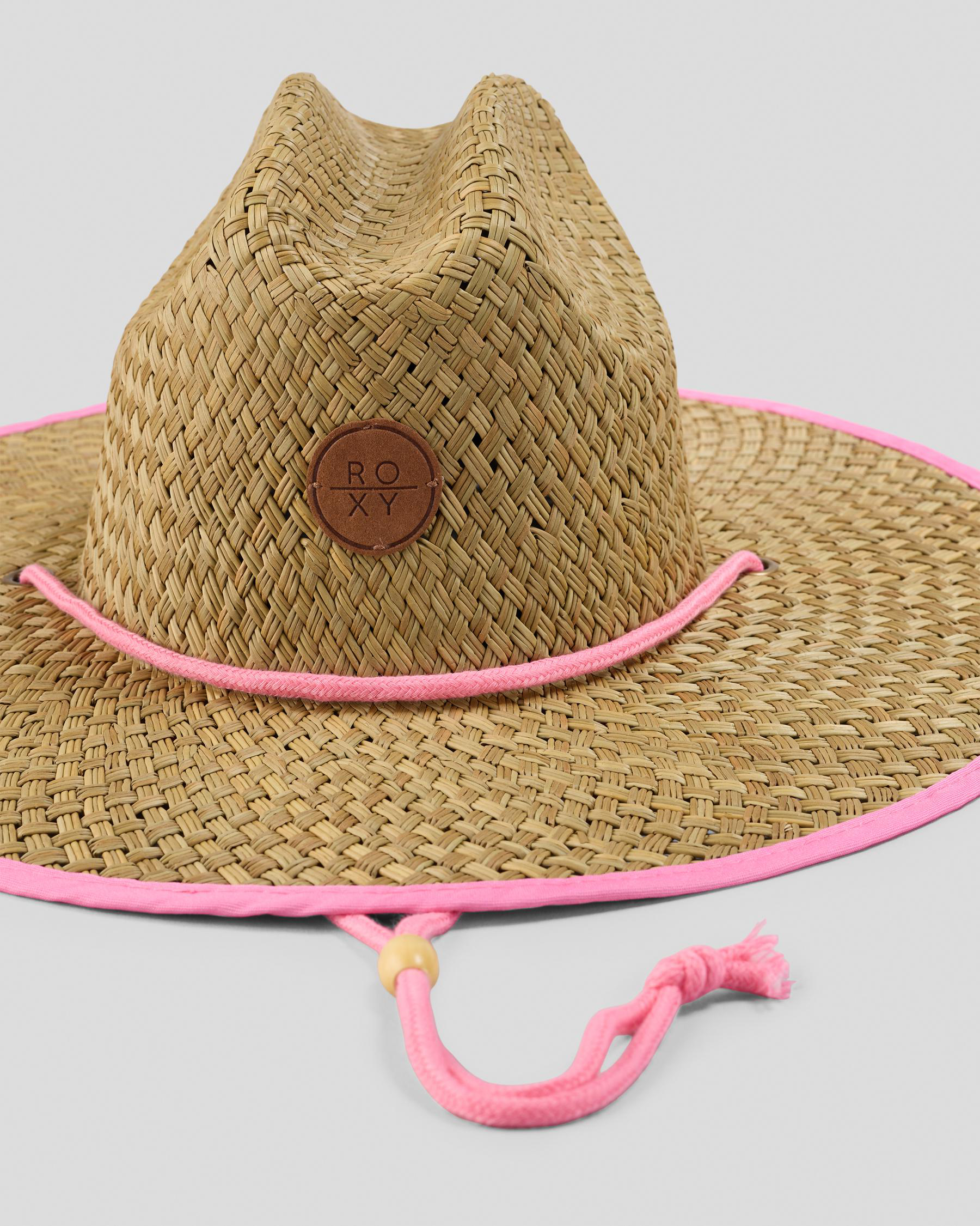 Roxy Girls' Pina To My Colada Solid Panama Hat In Pink Cosmos - FREE ...