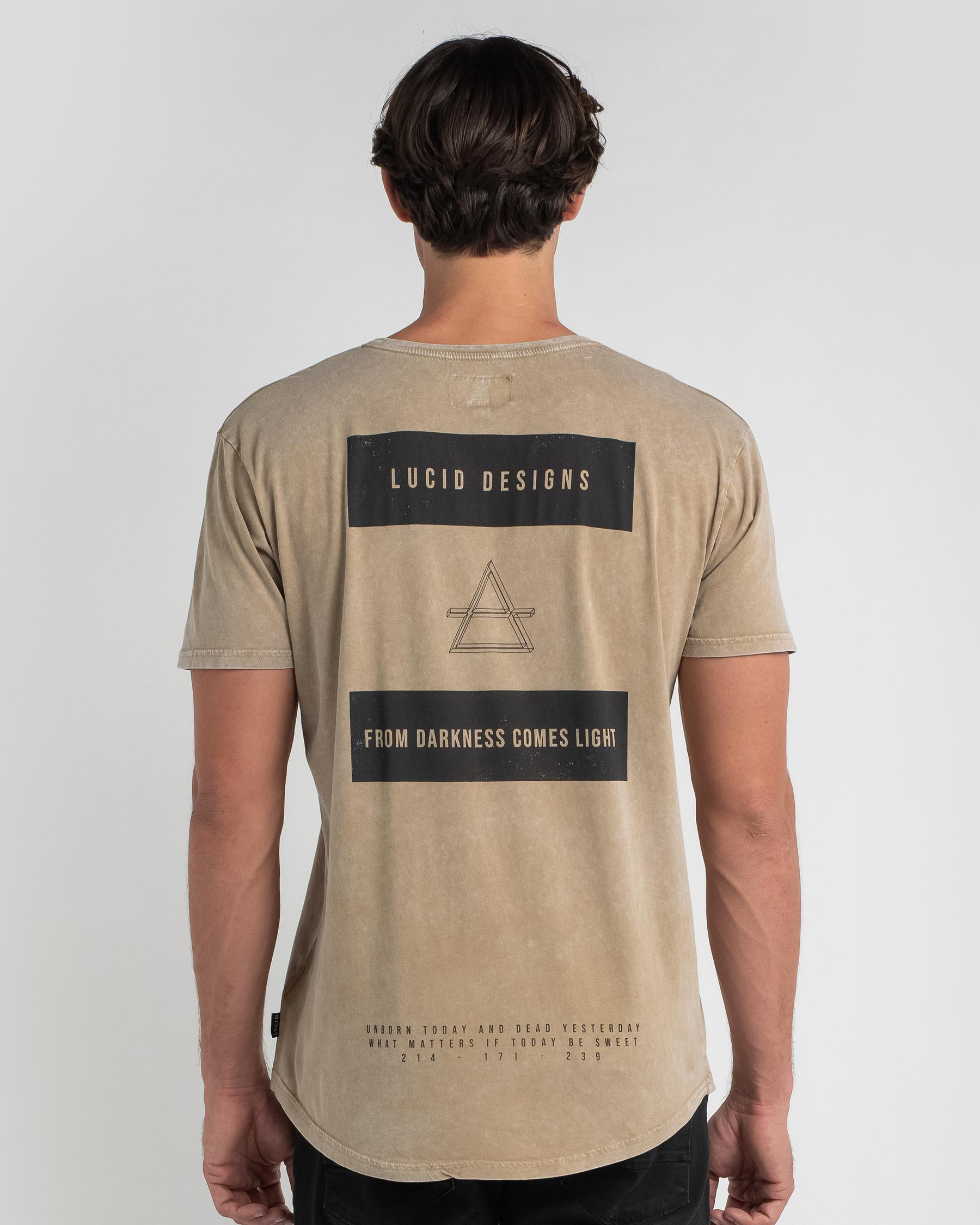 Shop Lucid Equinox T-Shirt In Sand Acid - Fast Shipping & Easy Returns - City Beach Australia