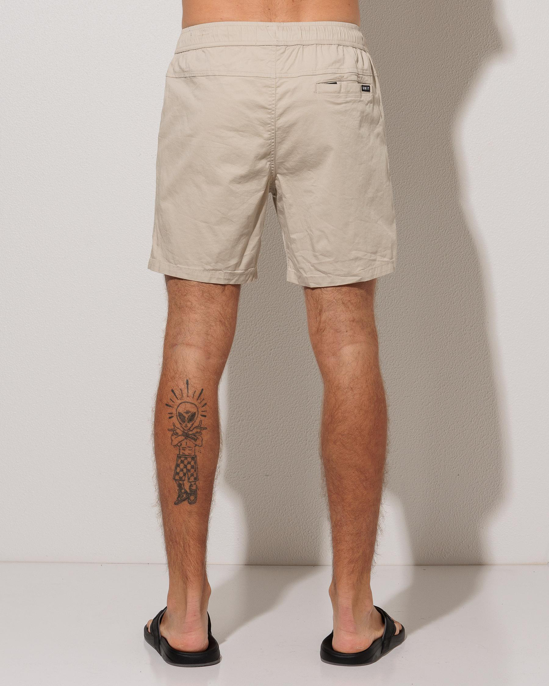 Unit Core Elastic Shorts In Cement - FREE* Shipping & Easy Returns ...