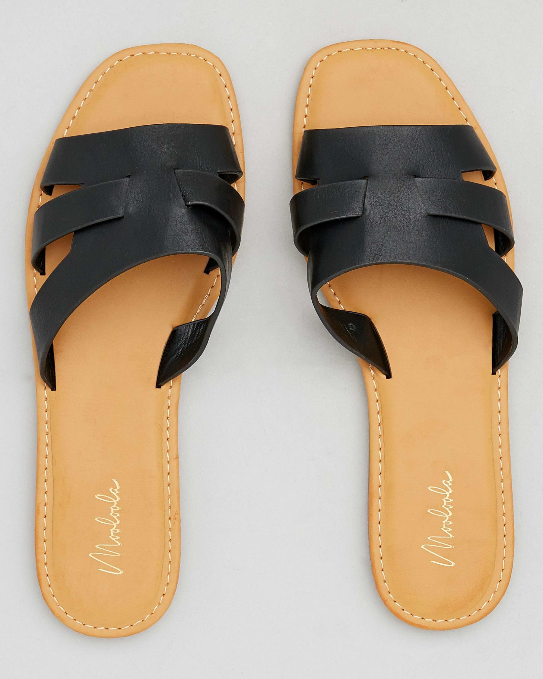 Shop Mooloola Felix Sandals In Black - Fast Shipping & Easy Returns ...