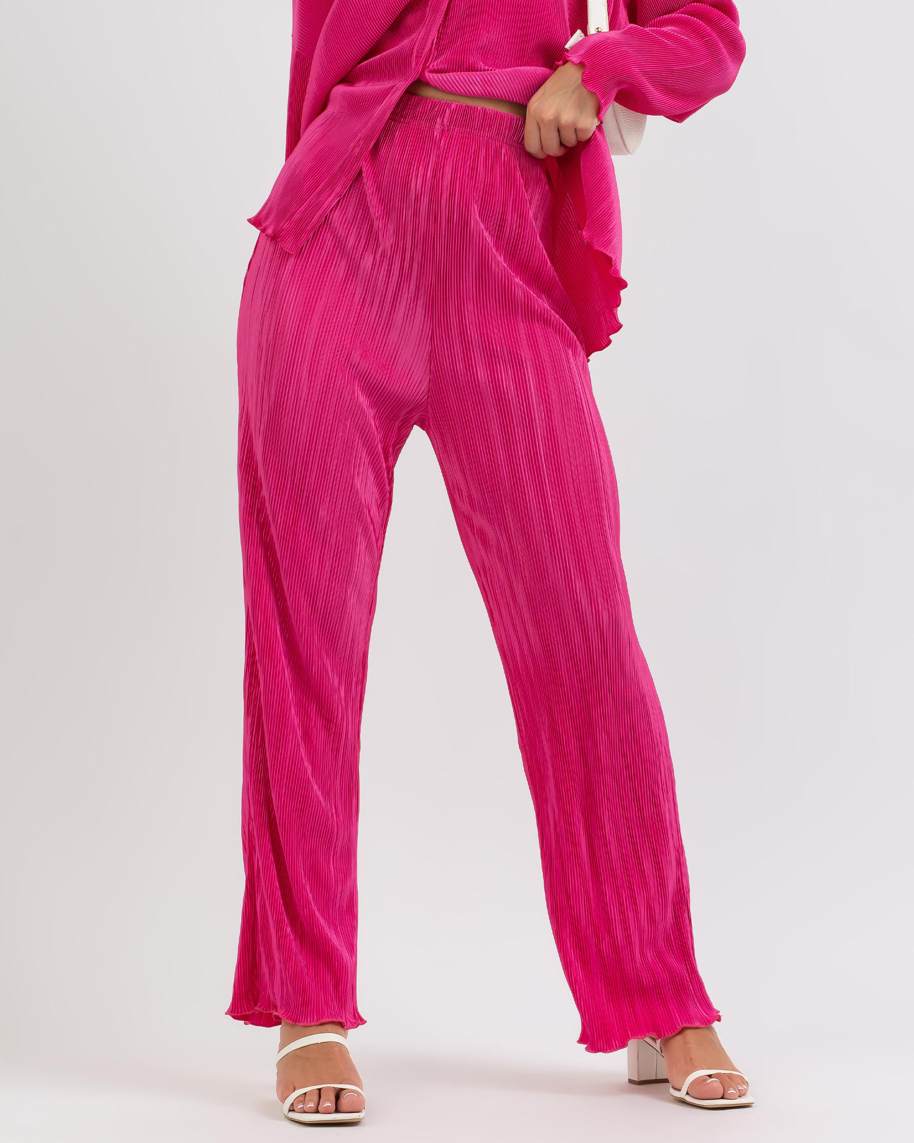Shop 8 Birdies Elise Lounge Pants In Pink - Fast Shipping & Easy ...