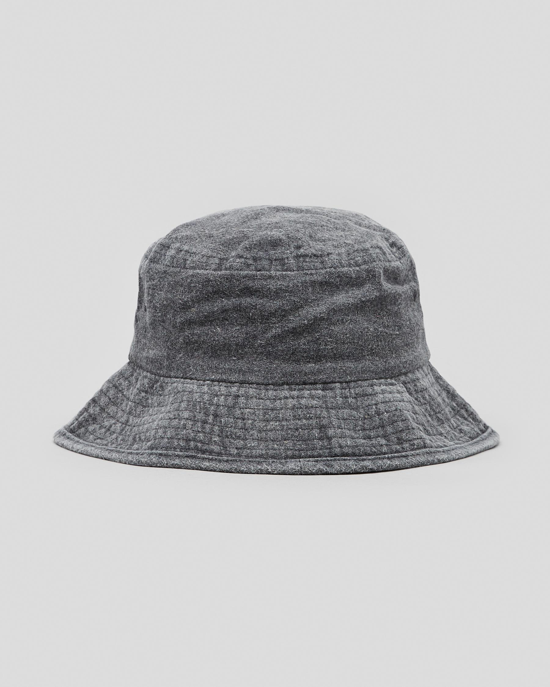 Shop Billabong Peyote Washed Hat In Washed Black - Fast Shipping & Easy ...