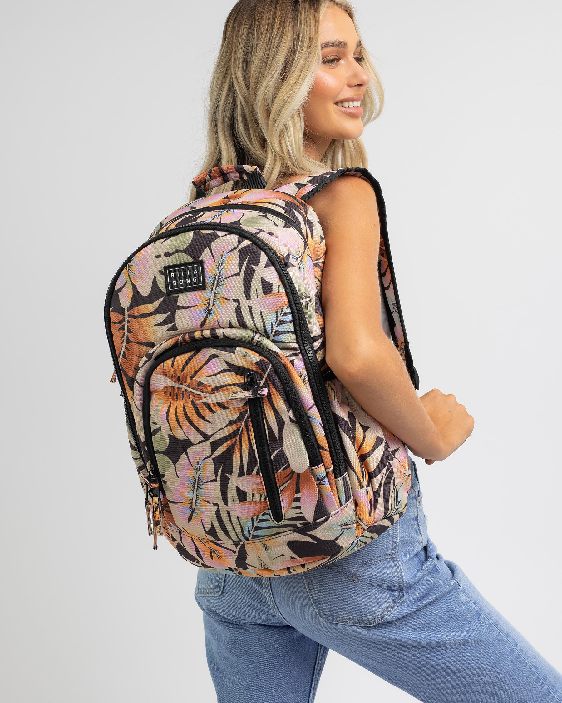 Shop Billabong Roadie Backpack In Antique Black - Fast Shipping & Easy ...