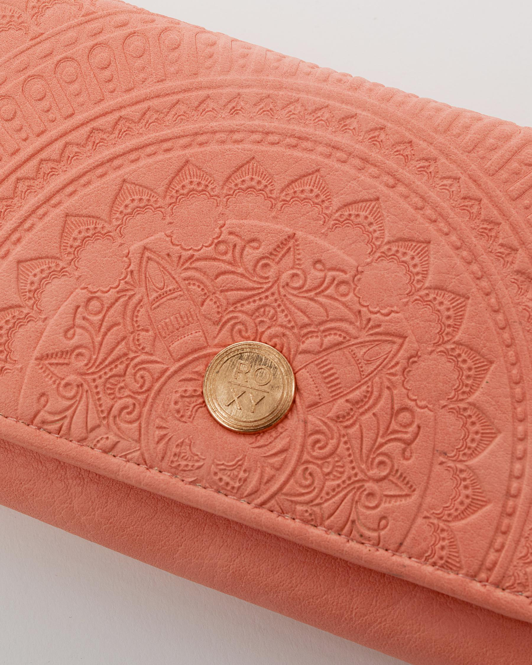 Shop Roxy Crazy Diamond Wallet In Papaya Punch - Fast Shipping & Easy ...