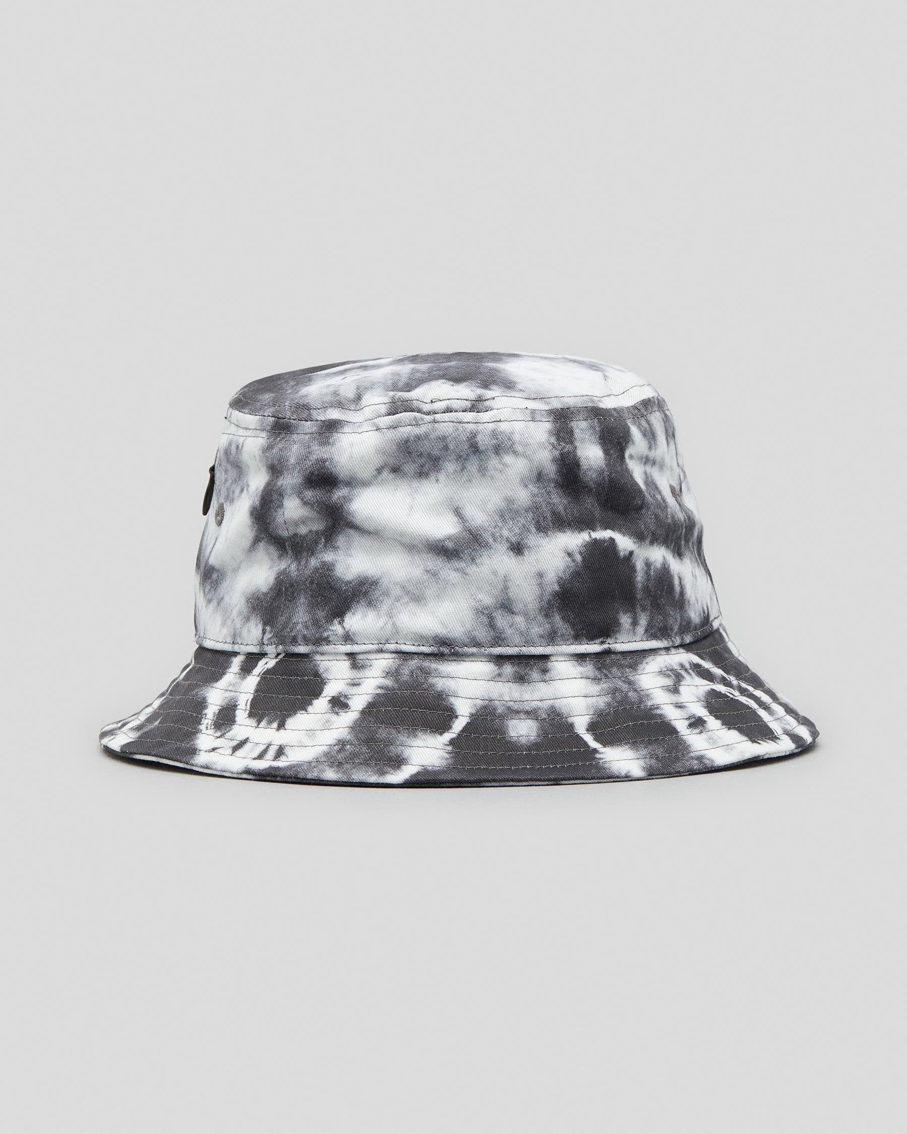 Shop DC Shoes Rip Tide Bucket Hat In Riptide Black - Fast Shipping ...