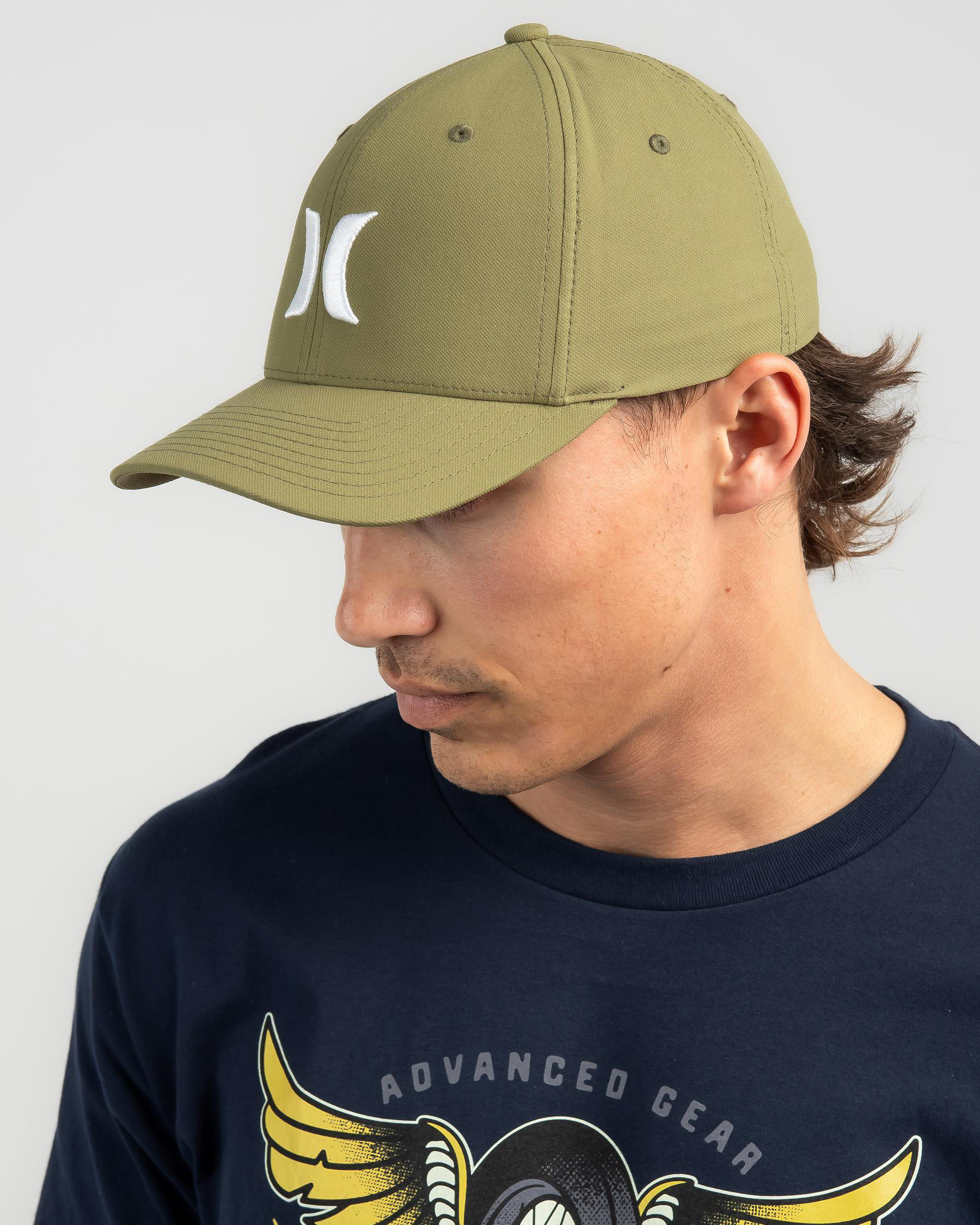 Shop Hurley H20 Dri Icon Hat In Martini Olive - Fast Shipping & Easy ...