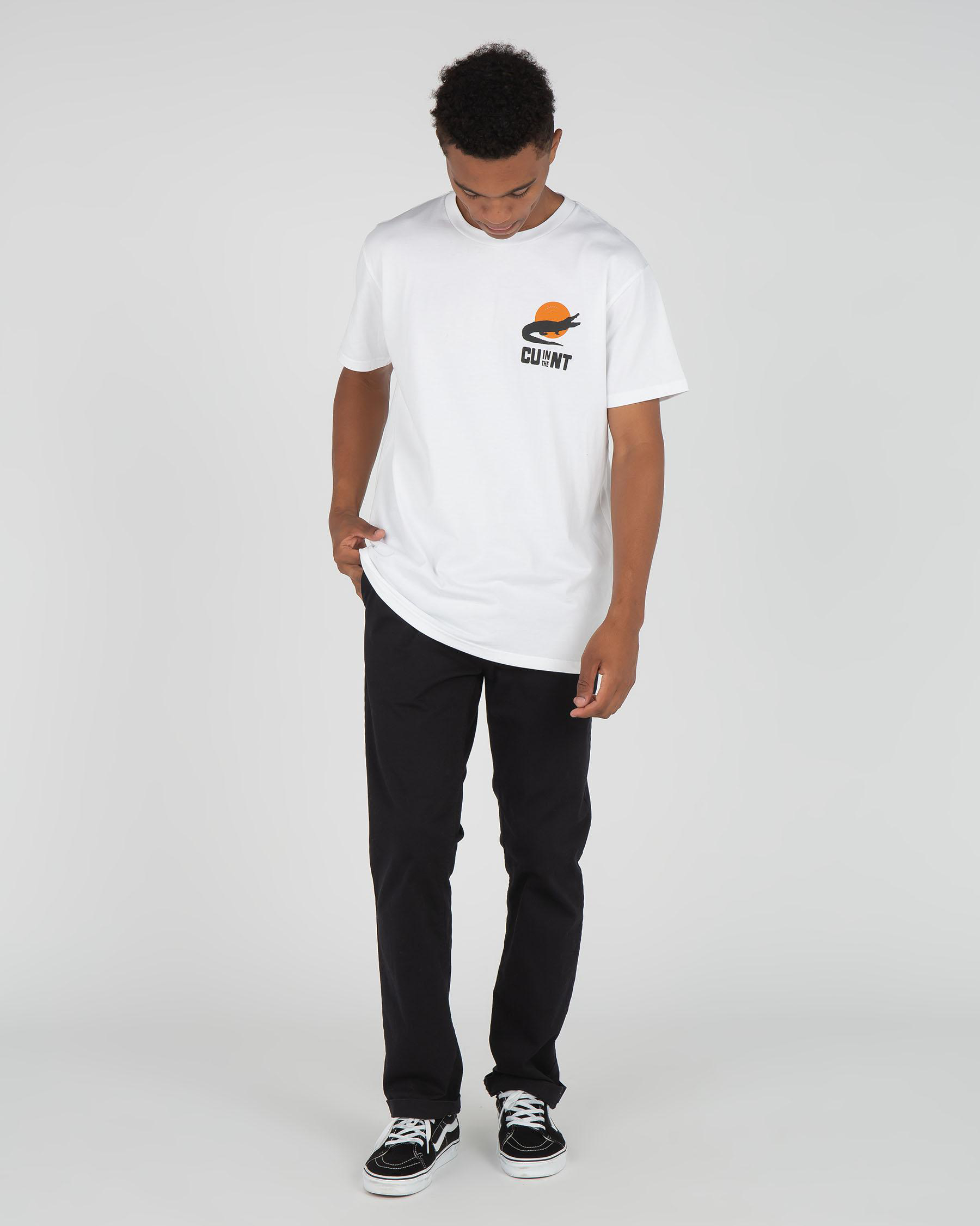 Shop CU in the NT Croc T-Shirt In White - Fast Shipping & Easy Returns ...