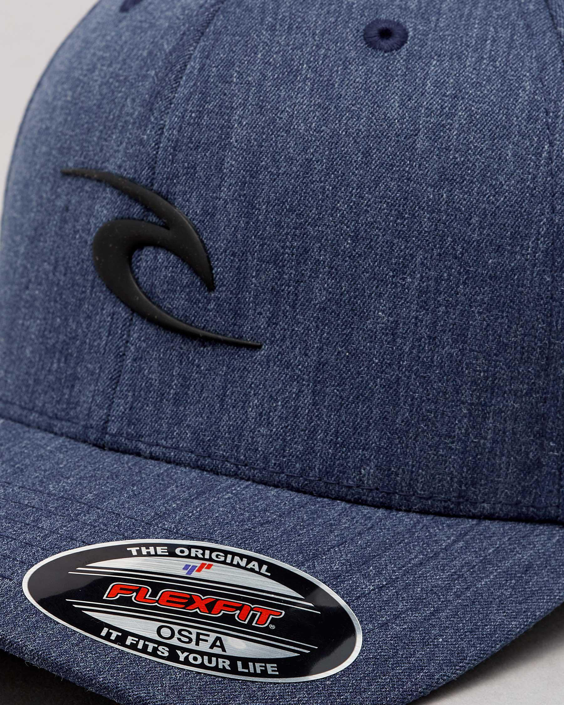 Shop Rip Curl Tepan Weld Flexfit Cap In Navy - Fast Shipping & Easy ...