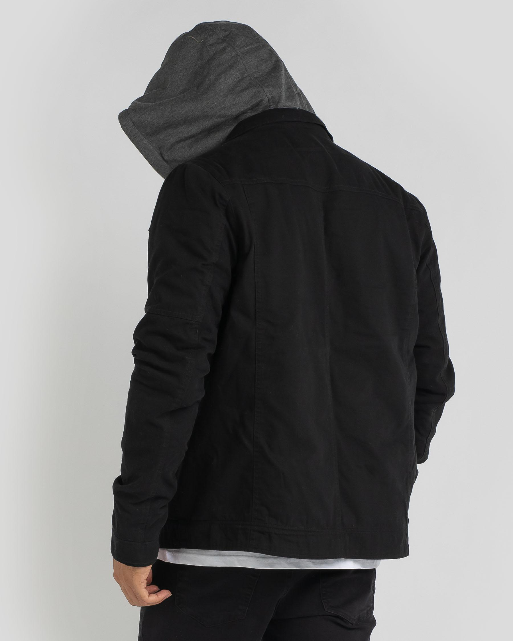 Shop Jacks Deep Jacket In Black - Fast Shipping & Easy Returns - City ...