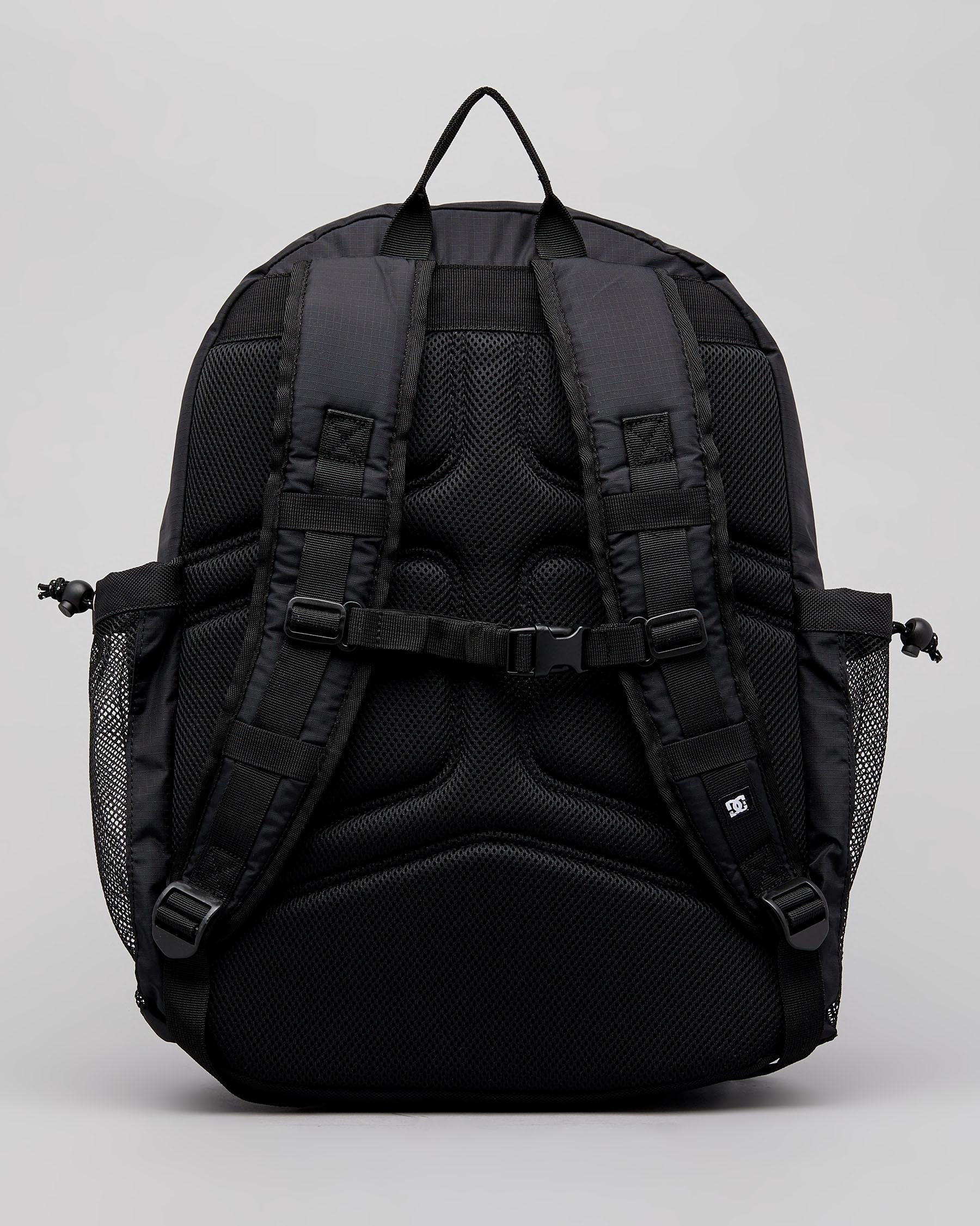 Shop DC Shoes Bumper Backpack In Black - Fast Shipping & Easy Returns ...