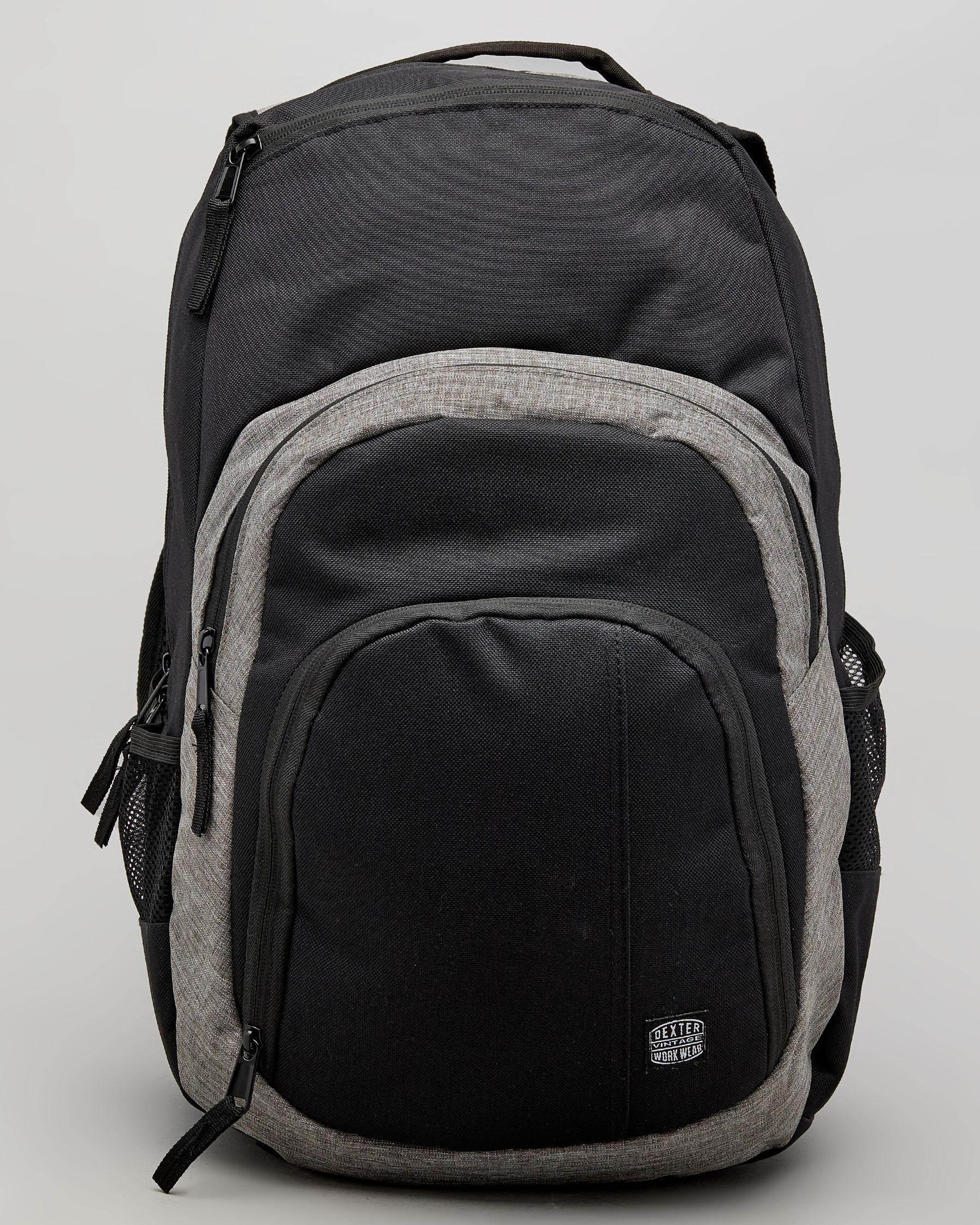 Dexter Forge Backpack In Black/grey Heather - Fast Shipping & Easy ...