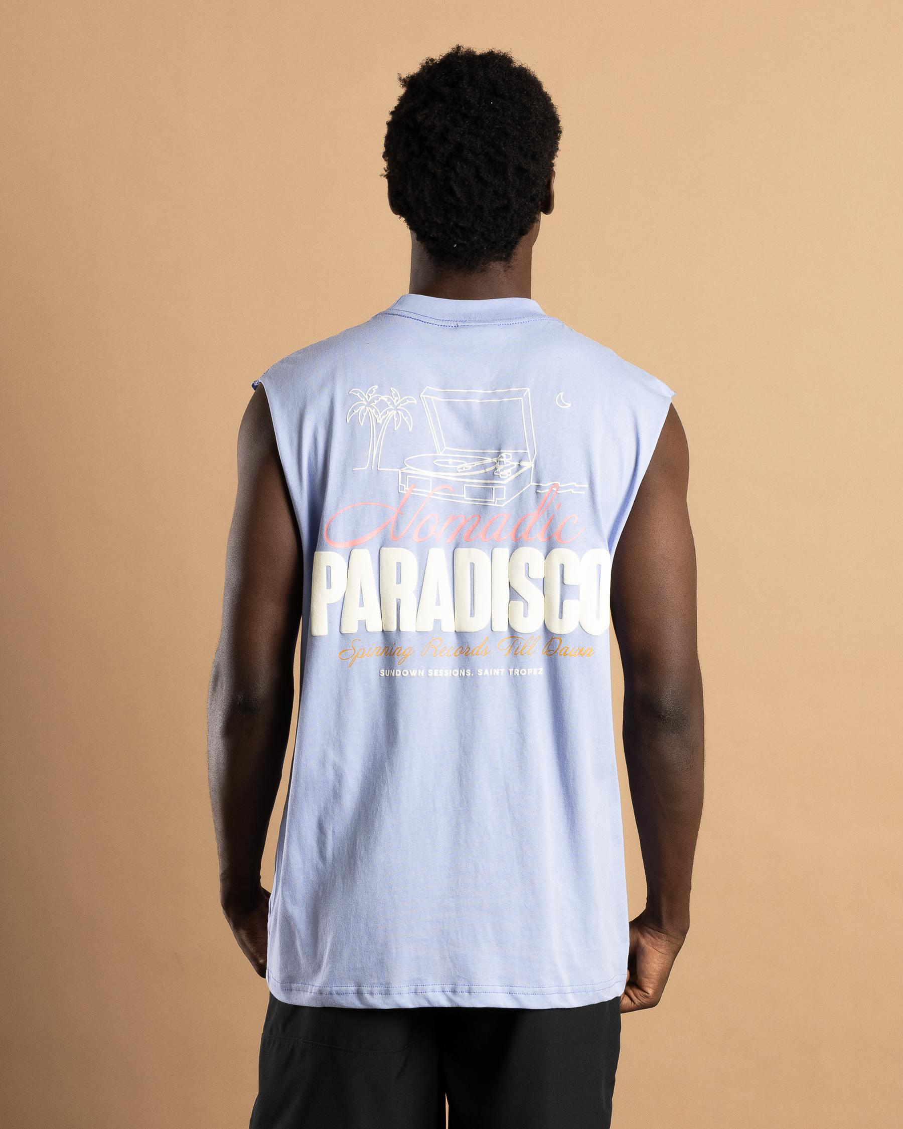 Shop Nomadic Paradise Spinning Street Muscle Tank In Easter Egg - Fast Shipping & Easy Returns ...