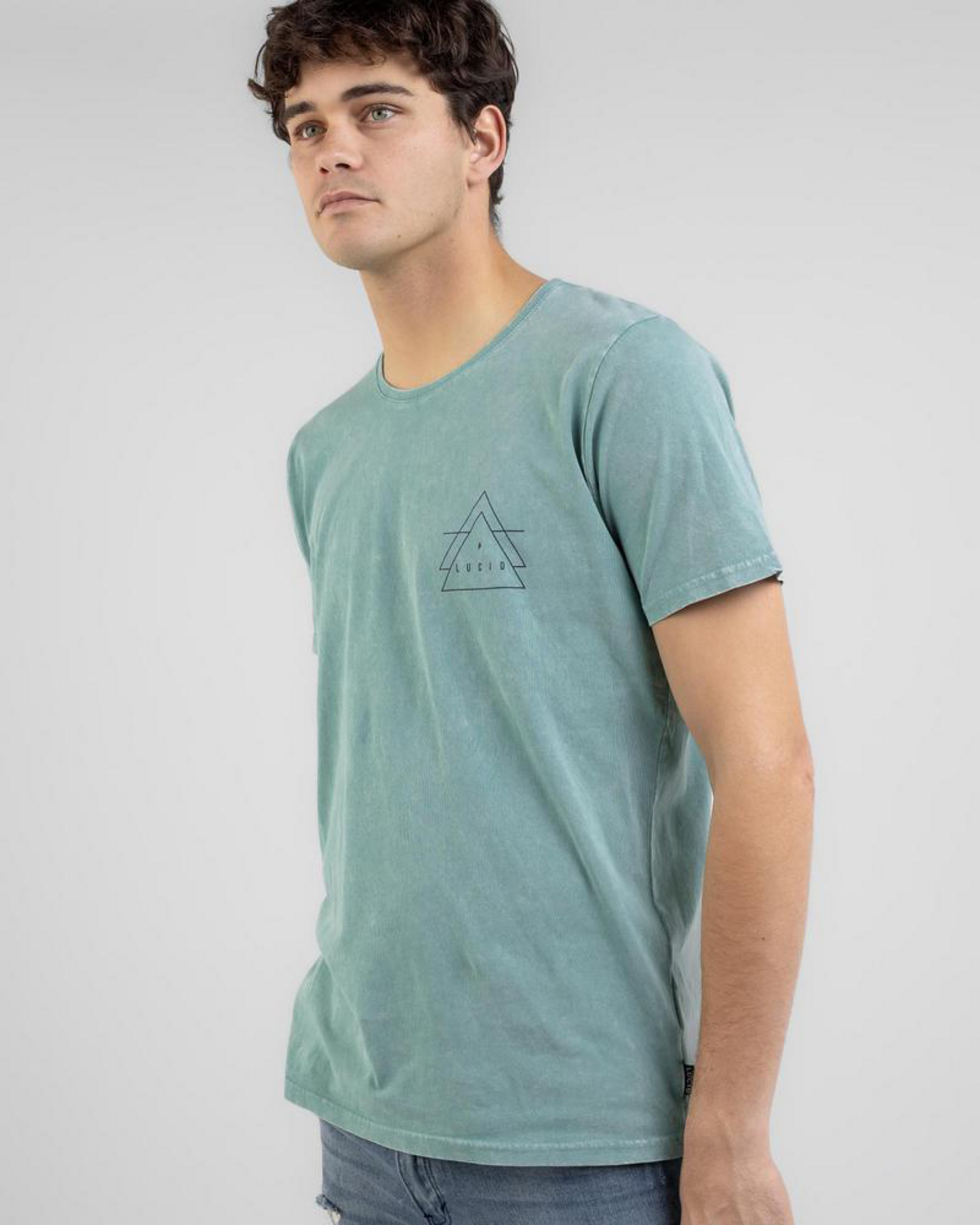 Shop Lucid Arrow T-Shirt In Mint Acid - Fast Shipping & Easy Returns ...