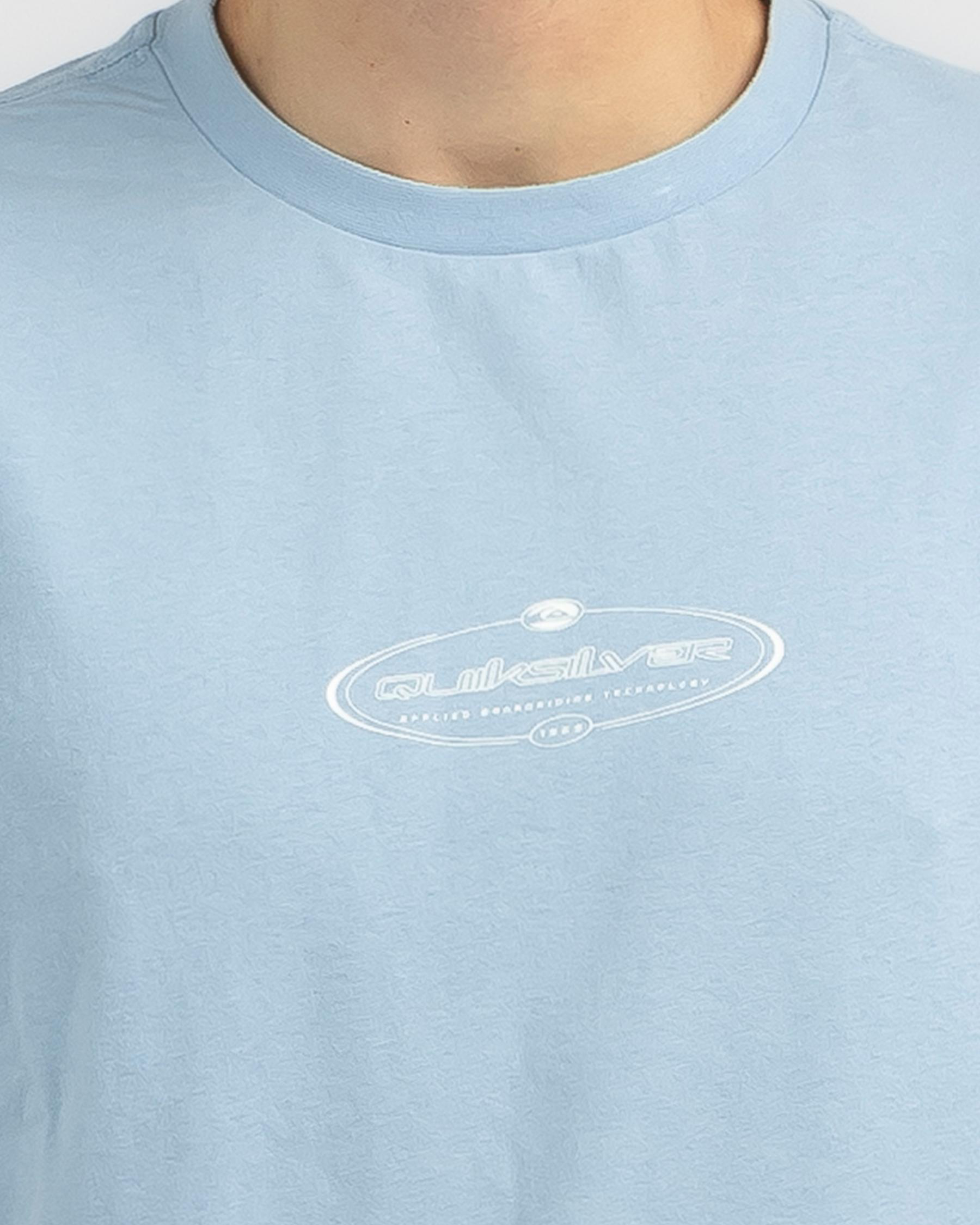 Shop Quiksilver Trinity T-Shirt In Dream Blue - Fast Shipping & Easy ...
