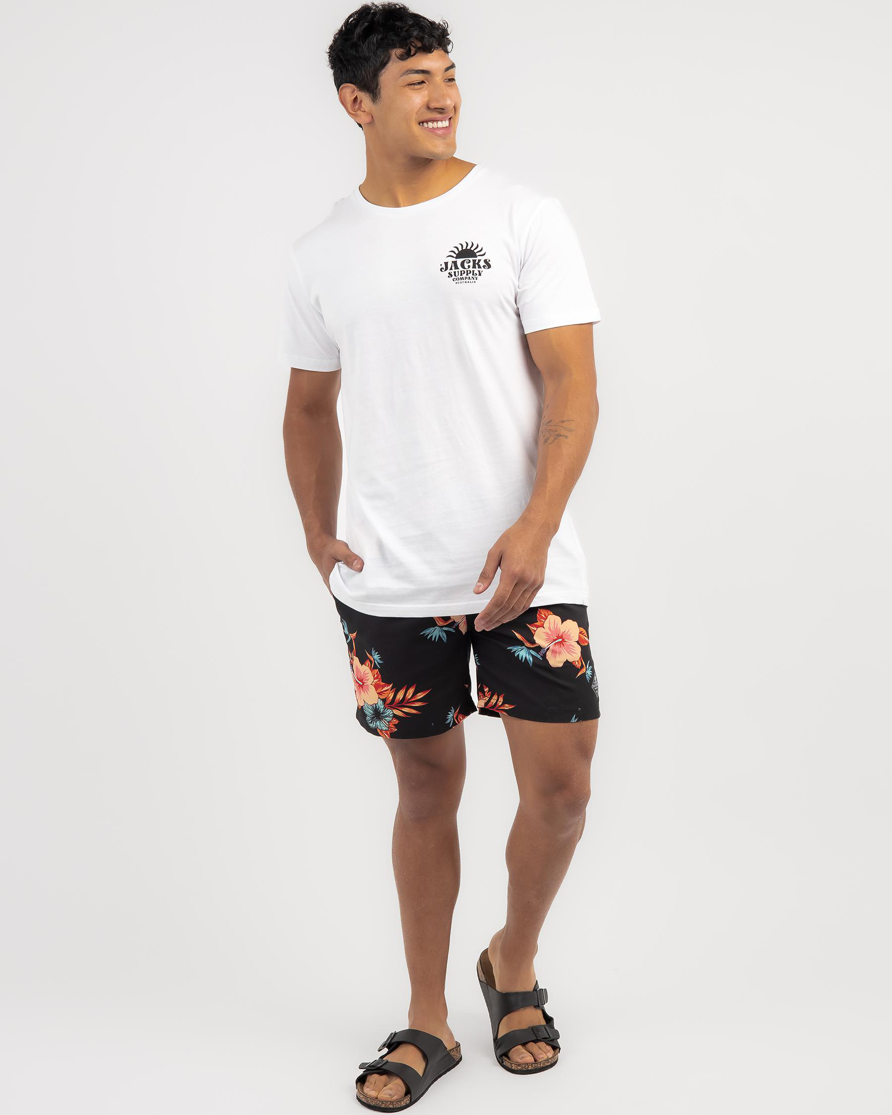 Shop Jacks EOS T-Shirt In White - Fast Shipping & Easy Returns - City ...