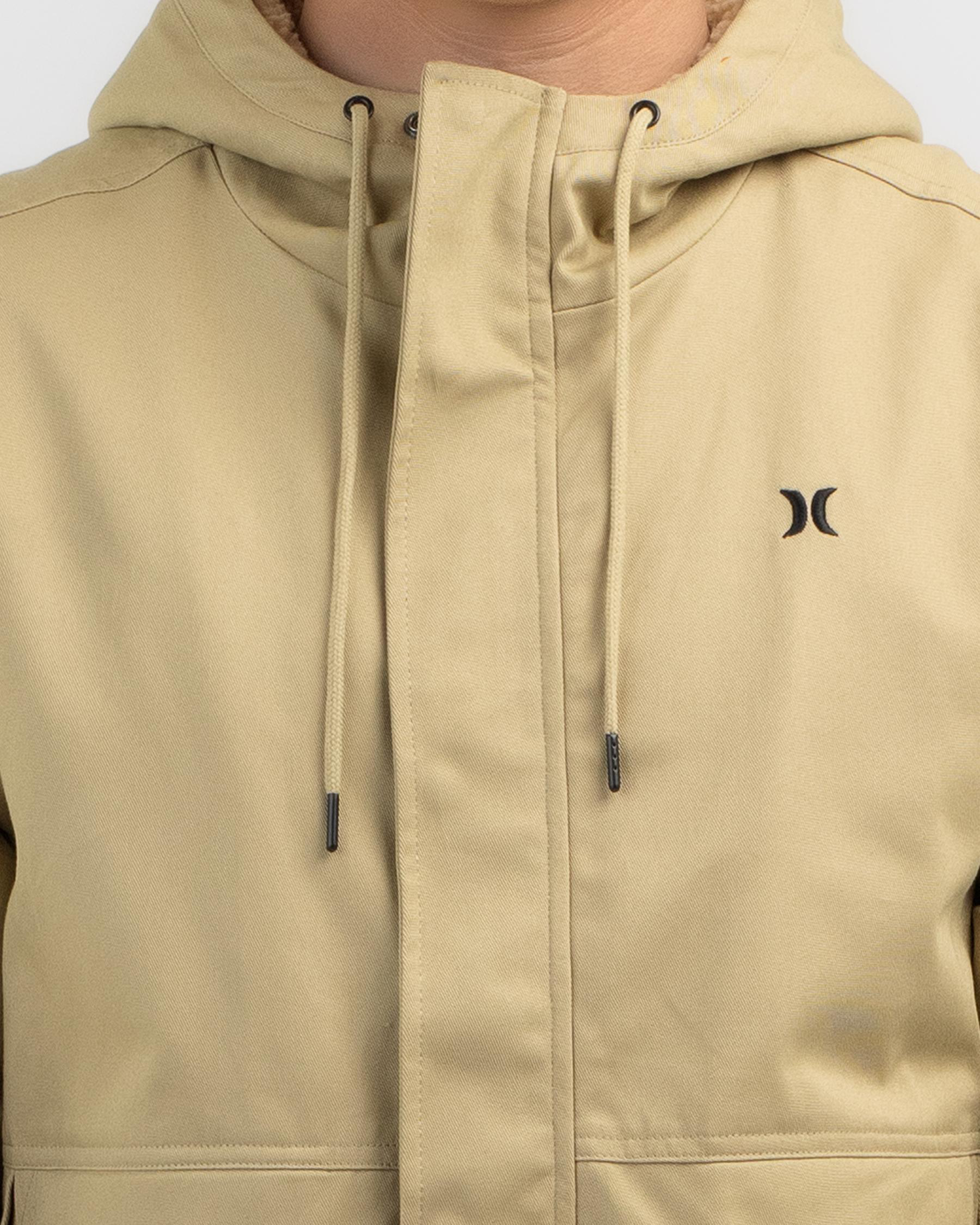 Shop Hurley Surge Jacket In Trench Coat - Fast Shipping & Easy Returns ...