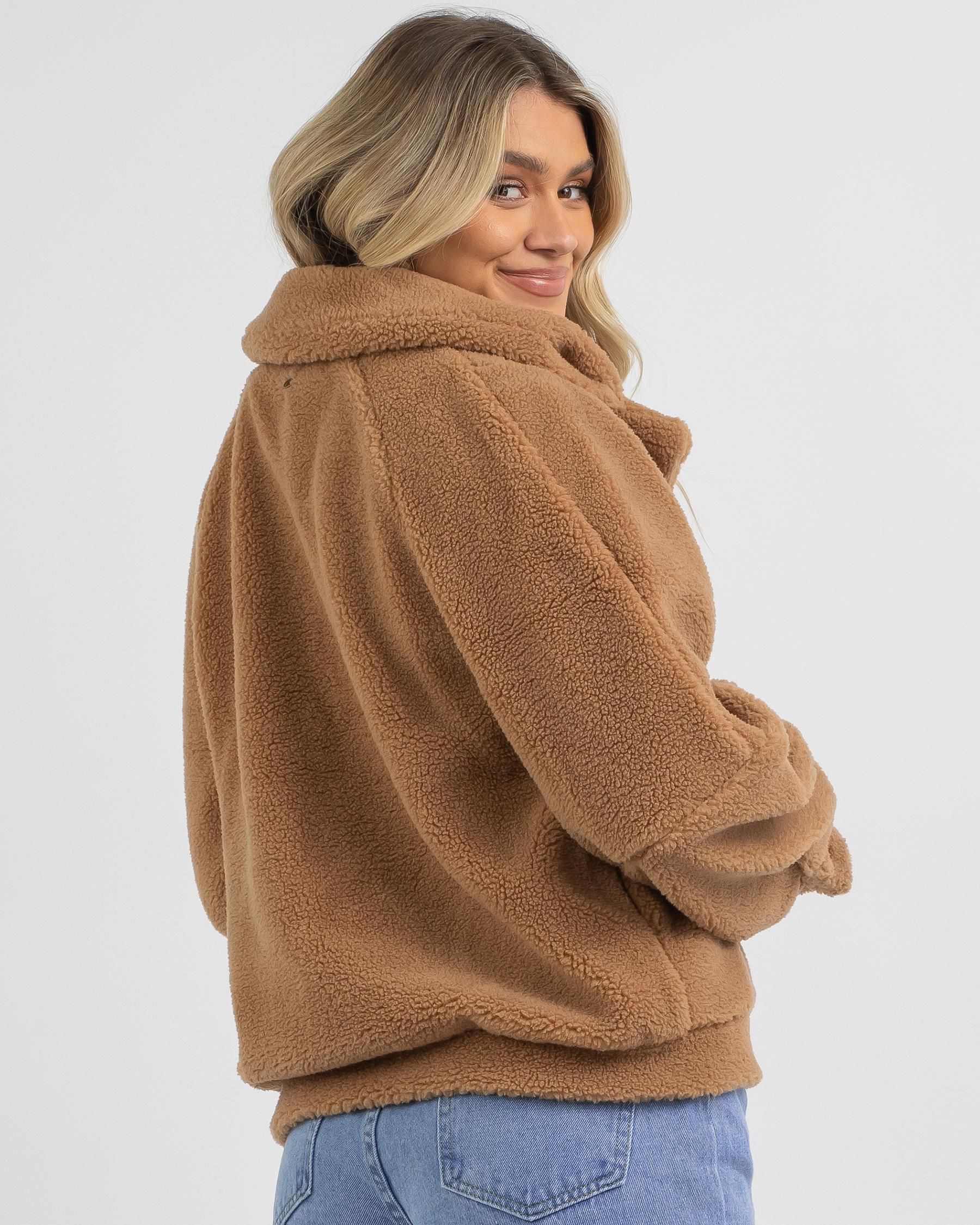 Shop Rusty Keepsake Jacket In Latte - Fast Shipping & Easy Returns ...