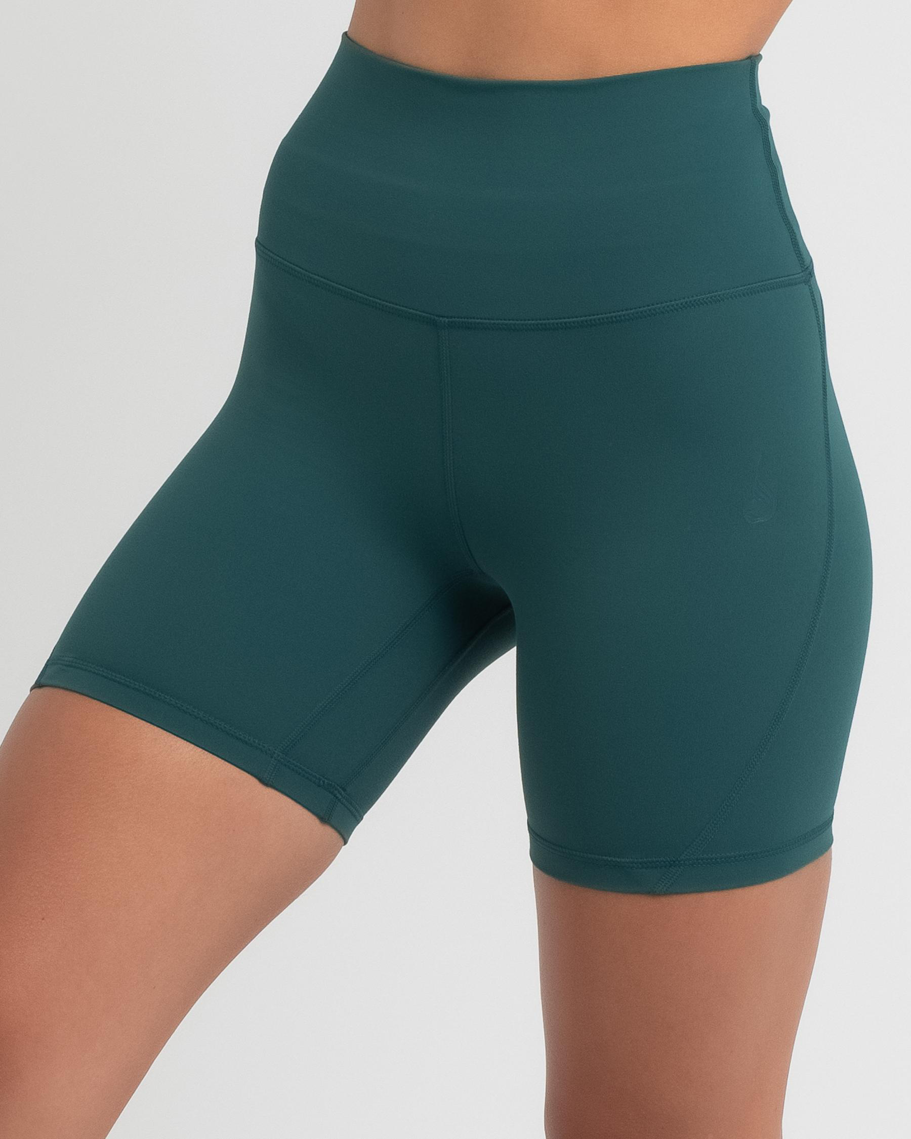 Shop Ryderwear NKD Align Bike Shorts In Teal - Fast Shipping & Easy Returns - City Beach Australia