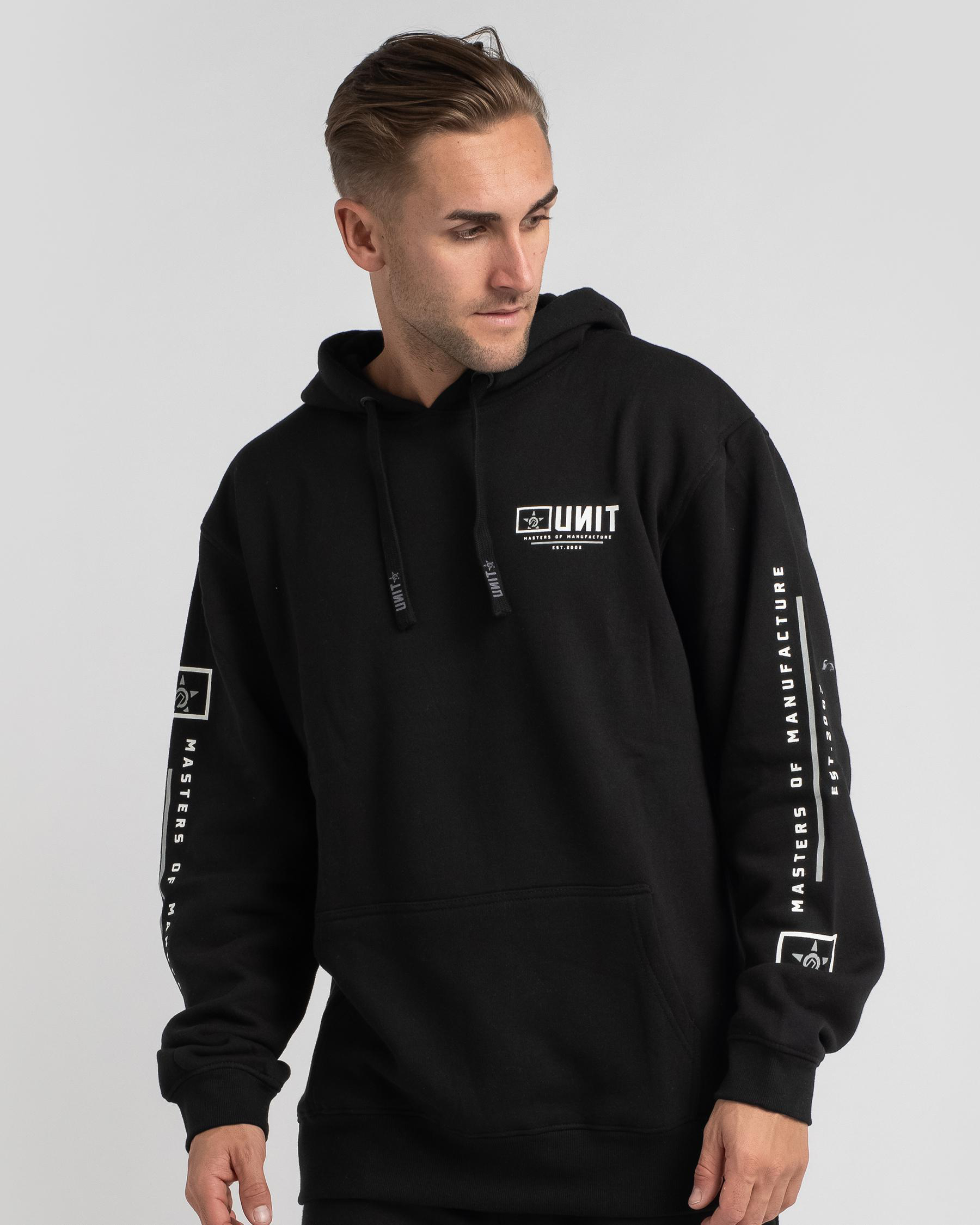 Shop Unit Gritt Hoodie In Black - Fast Shipping & Easy Returns - City ...