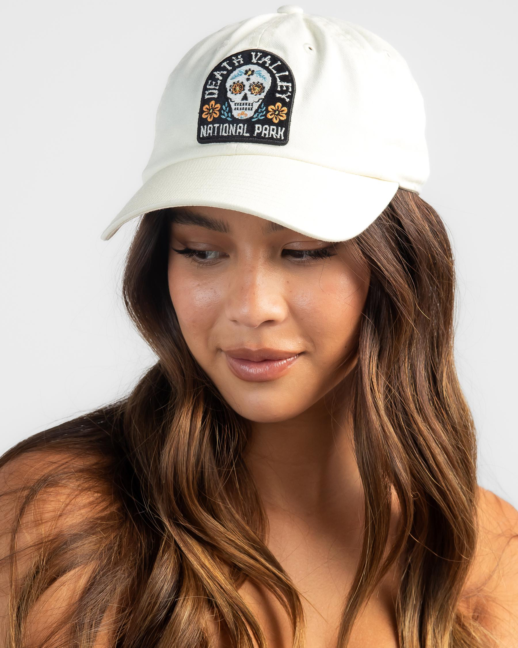 Shop American Needle Death Valley Ball Park Cap In Ivory - Fast ...
